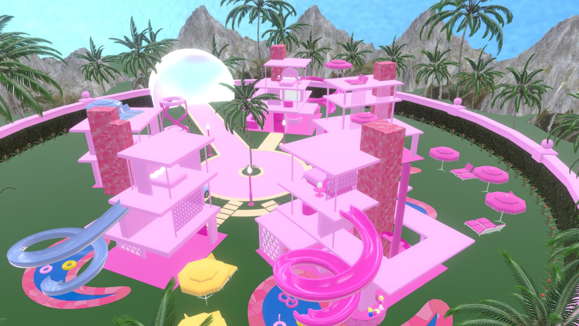 Barbie_ World - 3D model by ivyso3dstudio [c6804b7] - Sketchfab