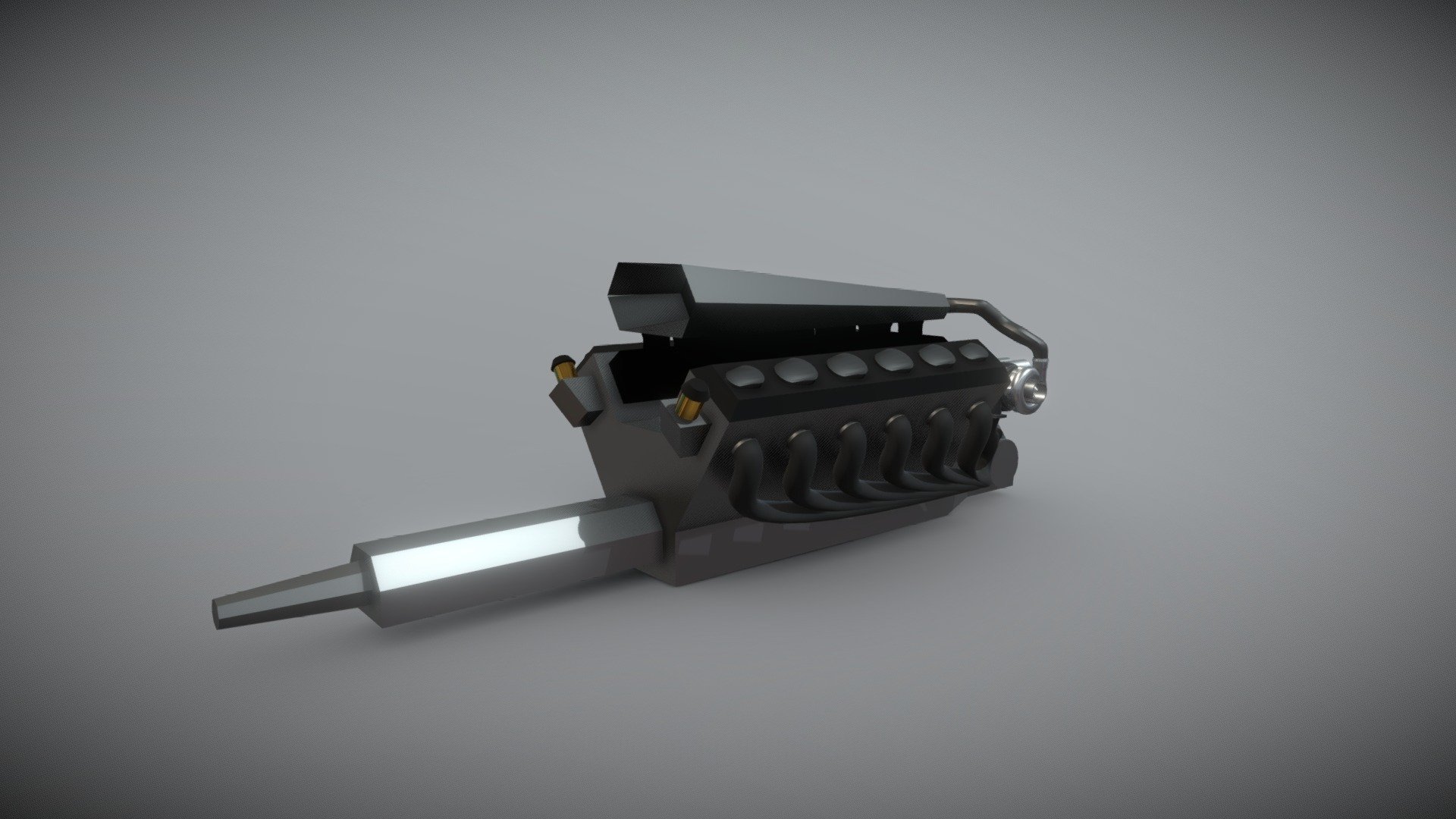 [Free] RWD V12 Engine - Download Free 3D model by Dev365TH [c6810aa ...