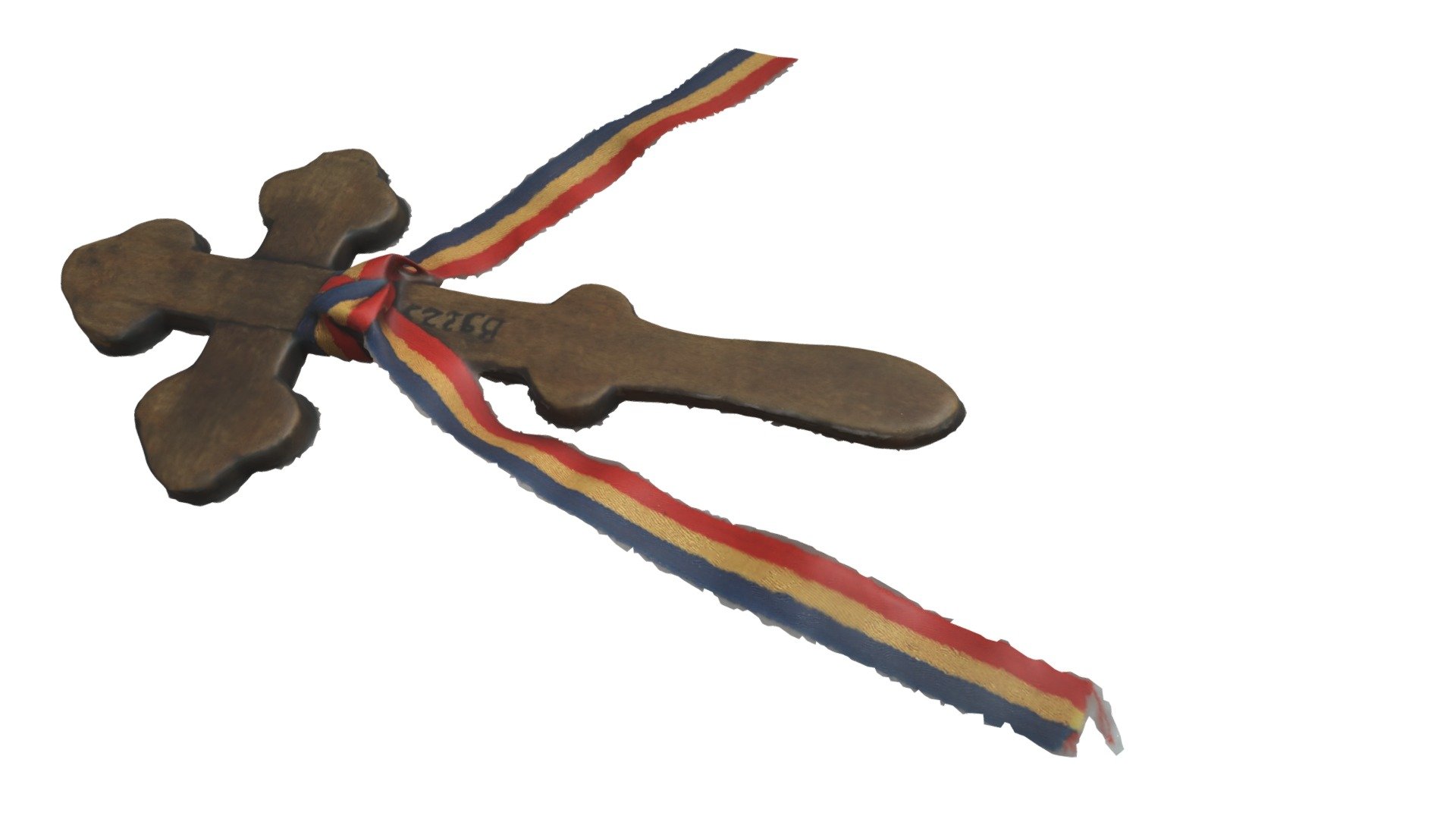 B9225 - Cruce de lemn - Download Free 3D model by Transylvanian Museum ...