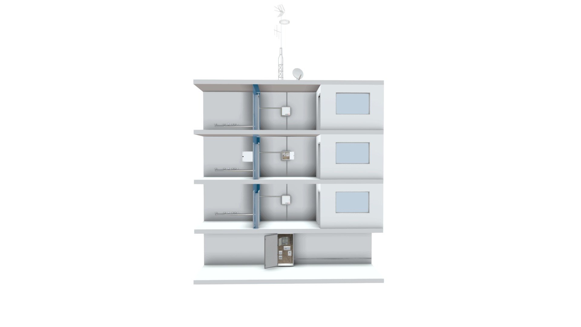 OPENETICS | ICT-2. Infraestructura modelo - 3D model by mynet-openetics ...