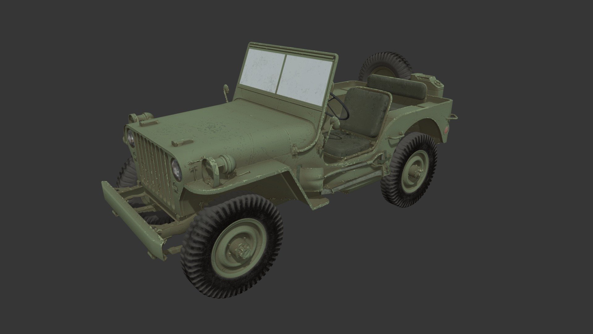 Overland Truck Jeep - 3D model by Bayu Valentino (@bayuv) [c683263 ...