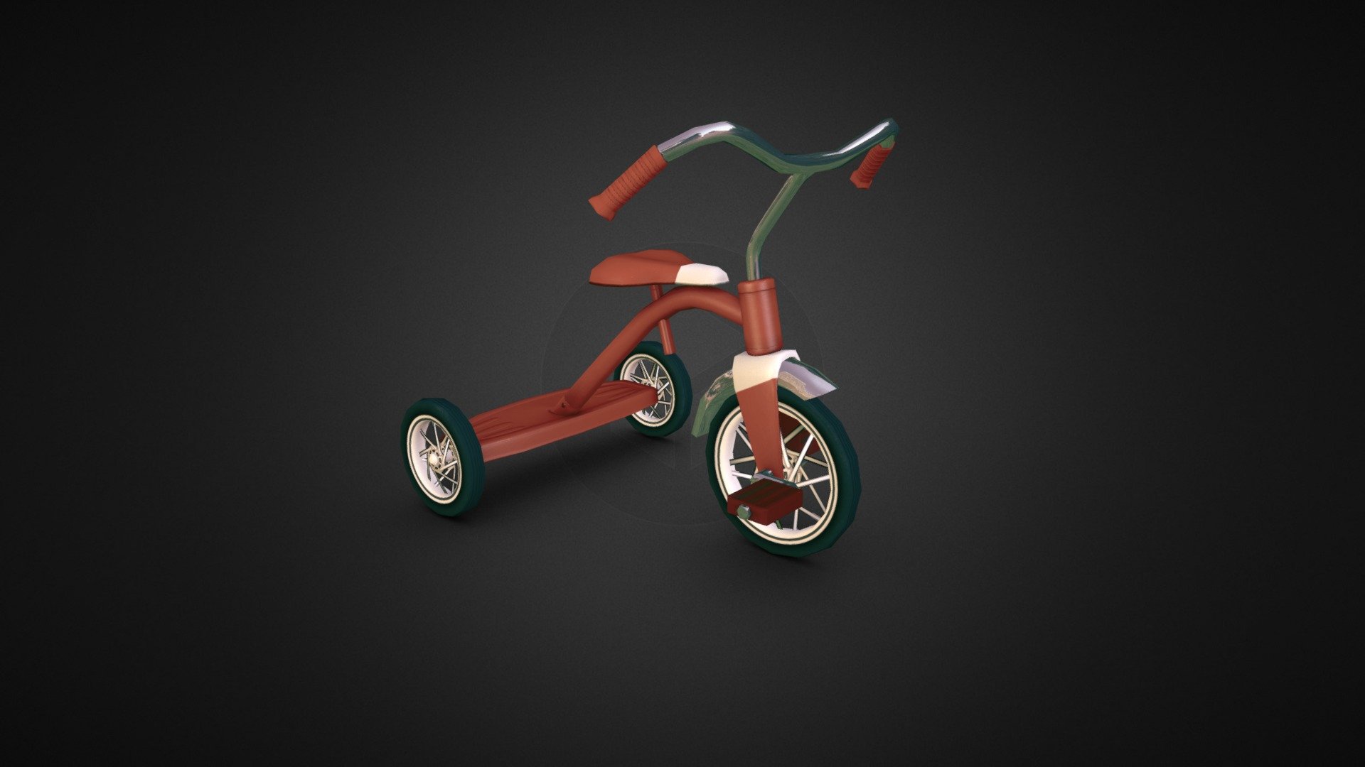 Tricycle - 3D model by nellyb [c683d5c] - Sketchfab