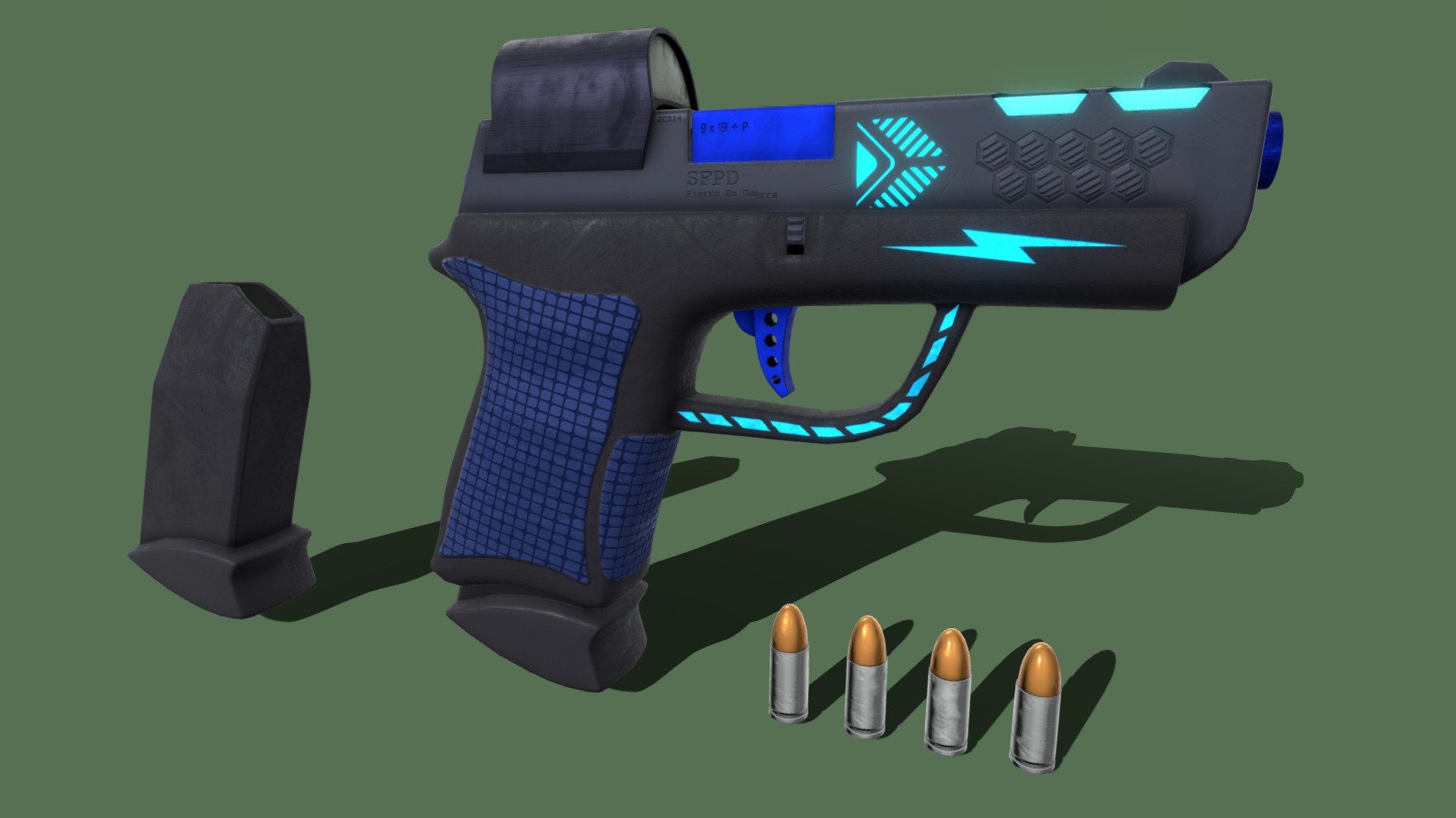Kuro's Secondary Weapon - 3D model by Brie-ations (@Brieations ...