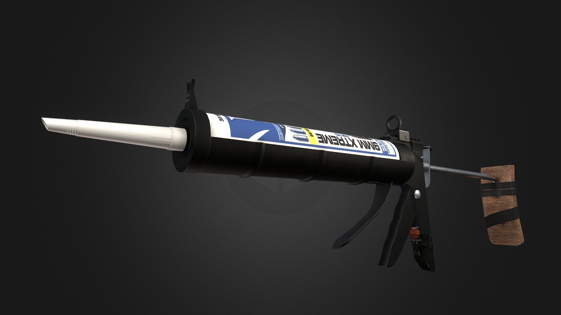 Makeshift Glelical (Glue Gun + Helical) - 3D model by acoolrocket ...