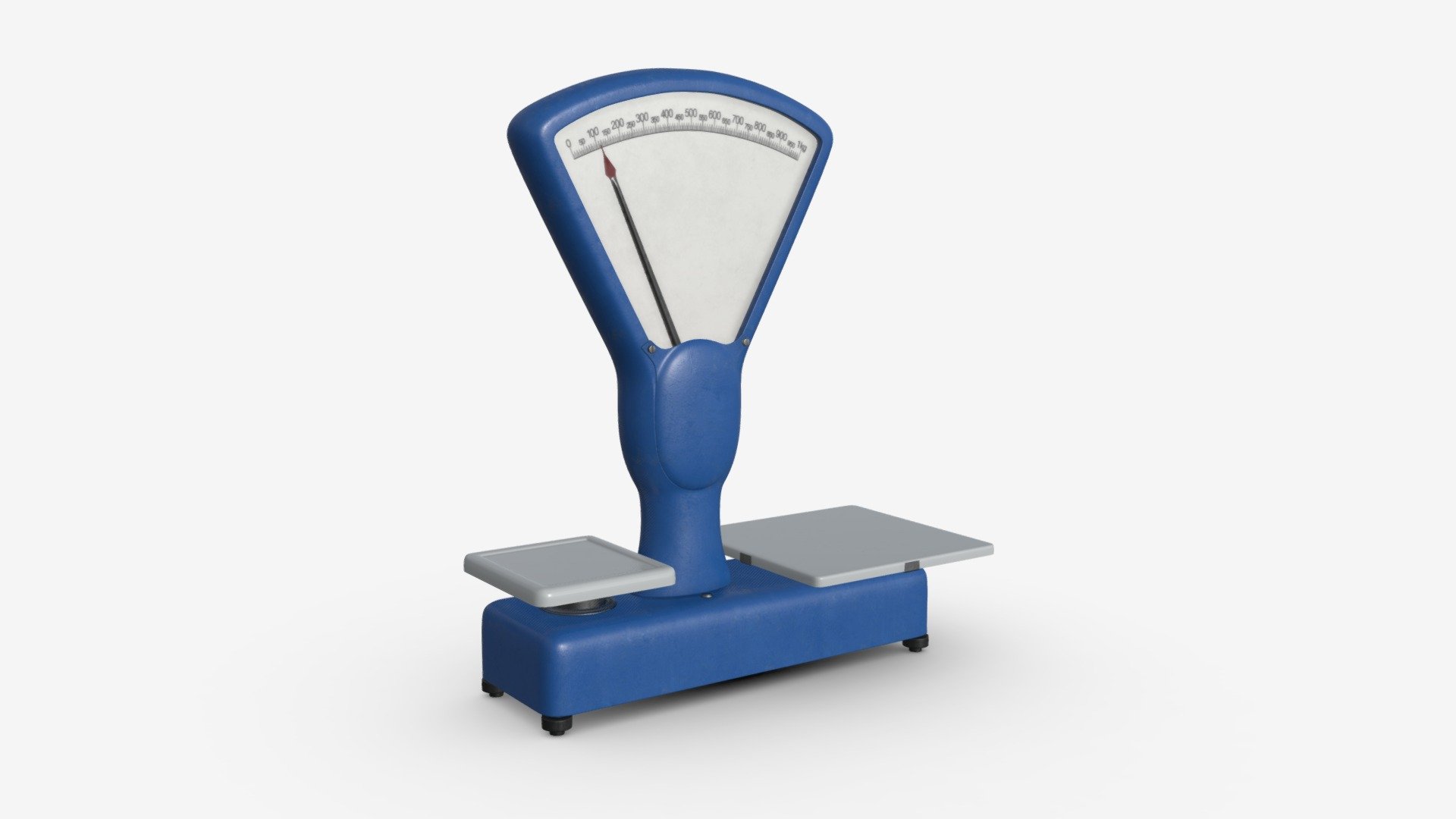Vintage Grocery Weighing Scale - Buy Royalty Free 3D model by HQ3DMOD ...