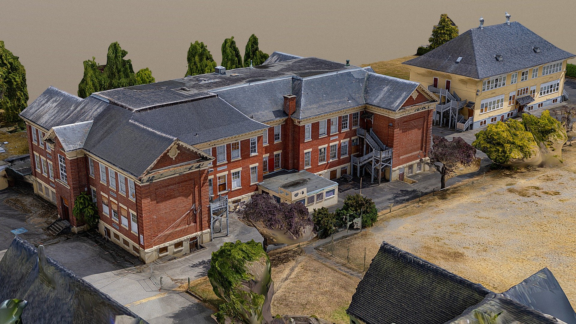 Sir Guy Carleton Elementary School - Vancouver - Download Free 3D model ...