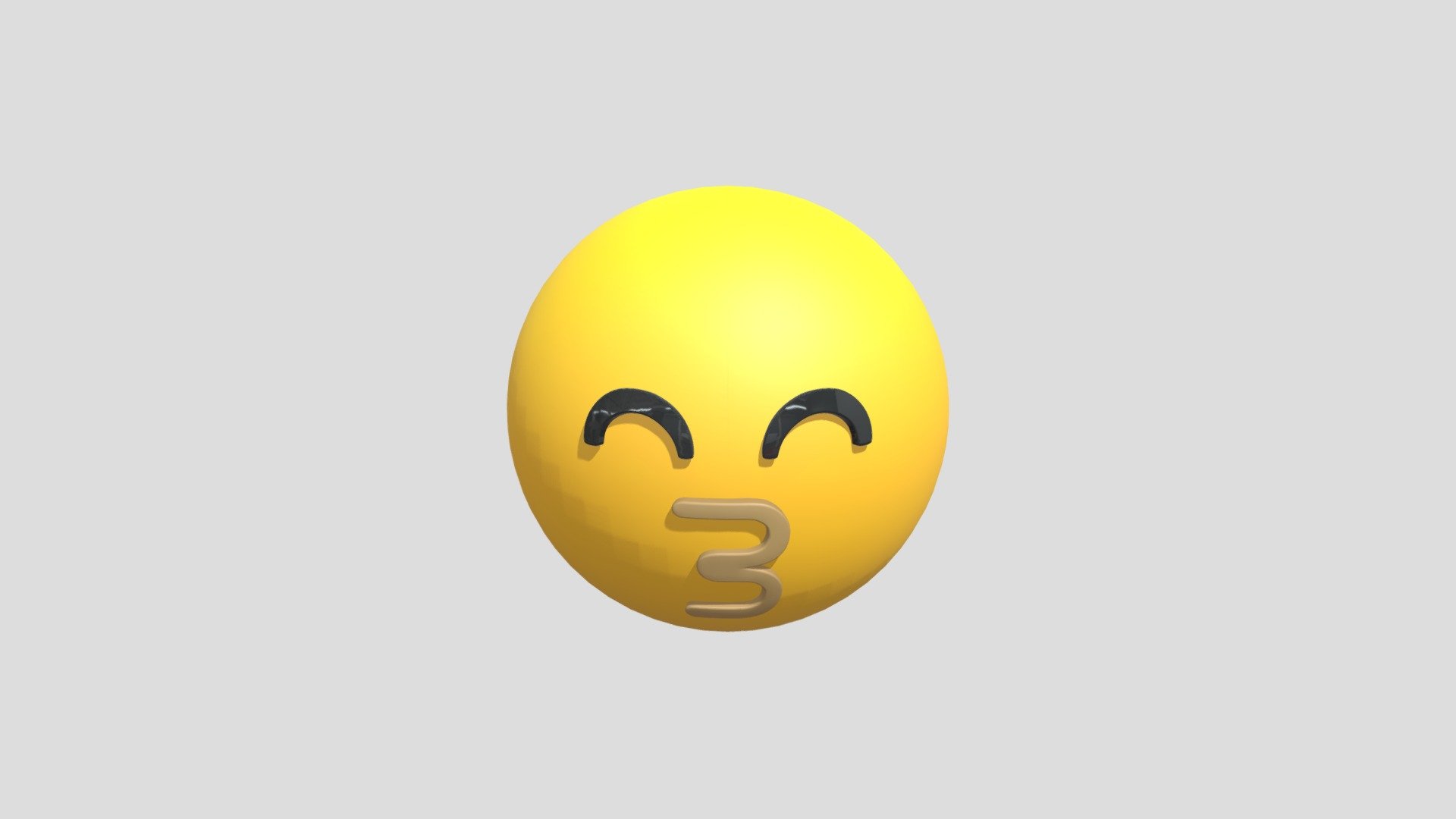 Kissy Face - 3D model by inbox.adityaaswin [c687981] - Sketchfab