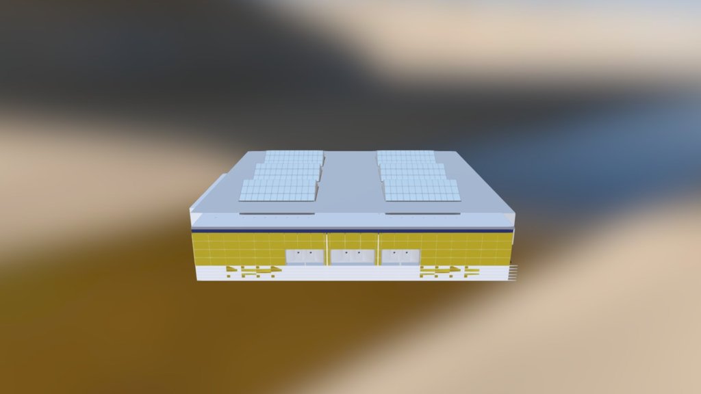 Messe Muenchen Sall 14 - 3D model by robinsonsteinke [c68812e] - Sketchfab