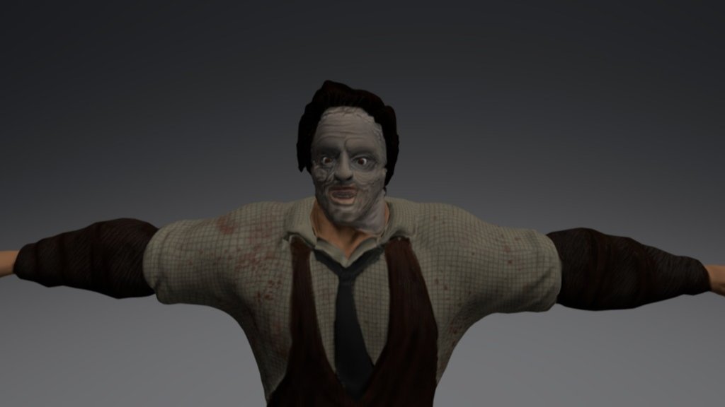 Leather Face - 3D model by good_job_sean [c68a1d9] - Sketchfab