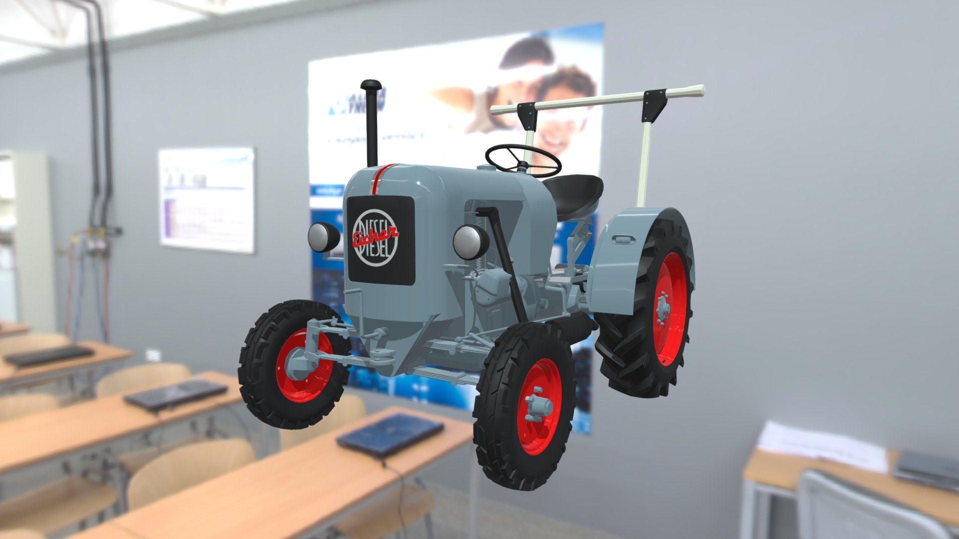 Eicher ED Tractor - 3D model by juli1234an (@hhhhhhhhhrtrhg) [c68a20a ...
