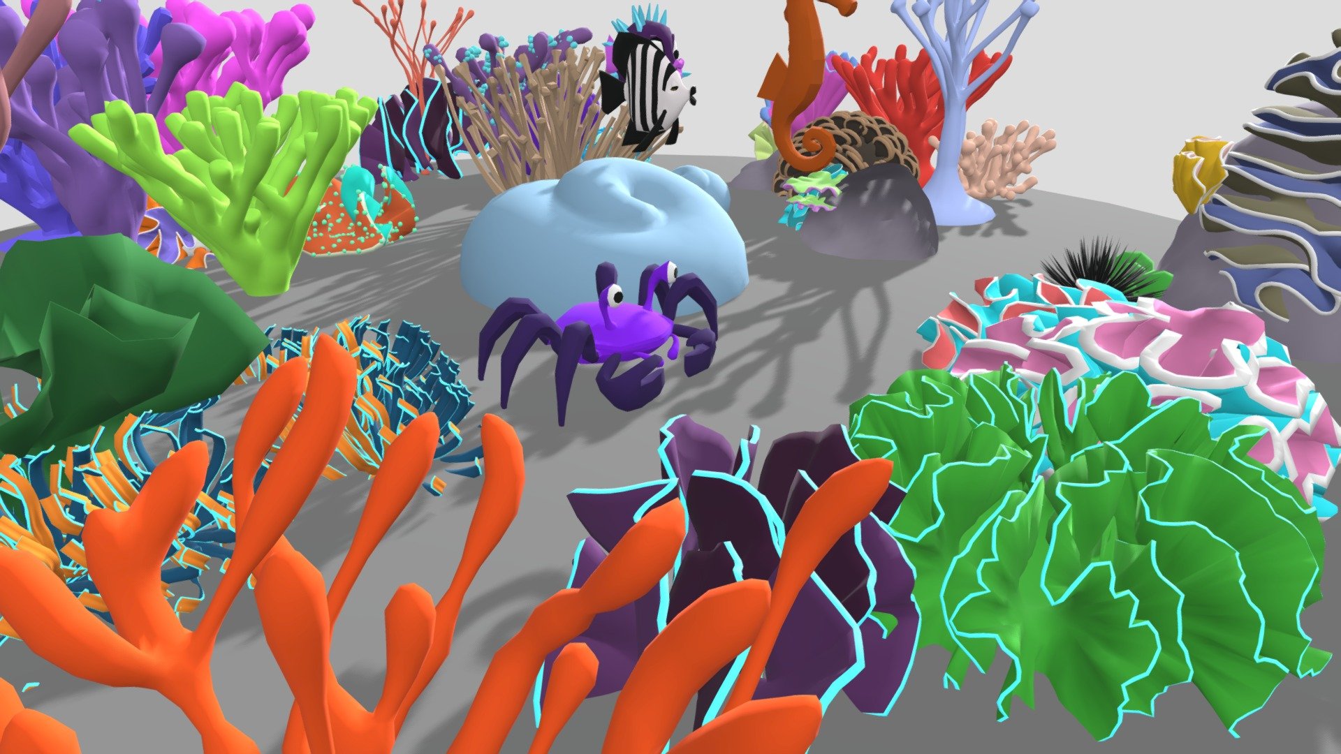 Reef_assets3 - Buy Royalty Free 3D model by NatalieV [c68a53e ...
