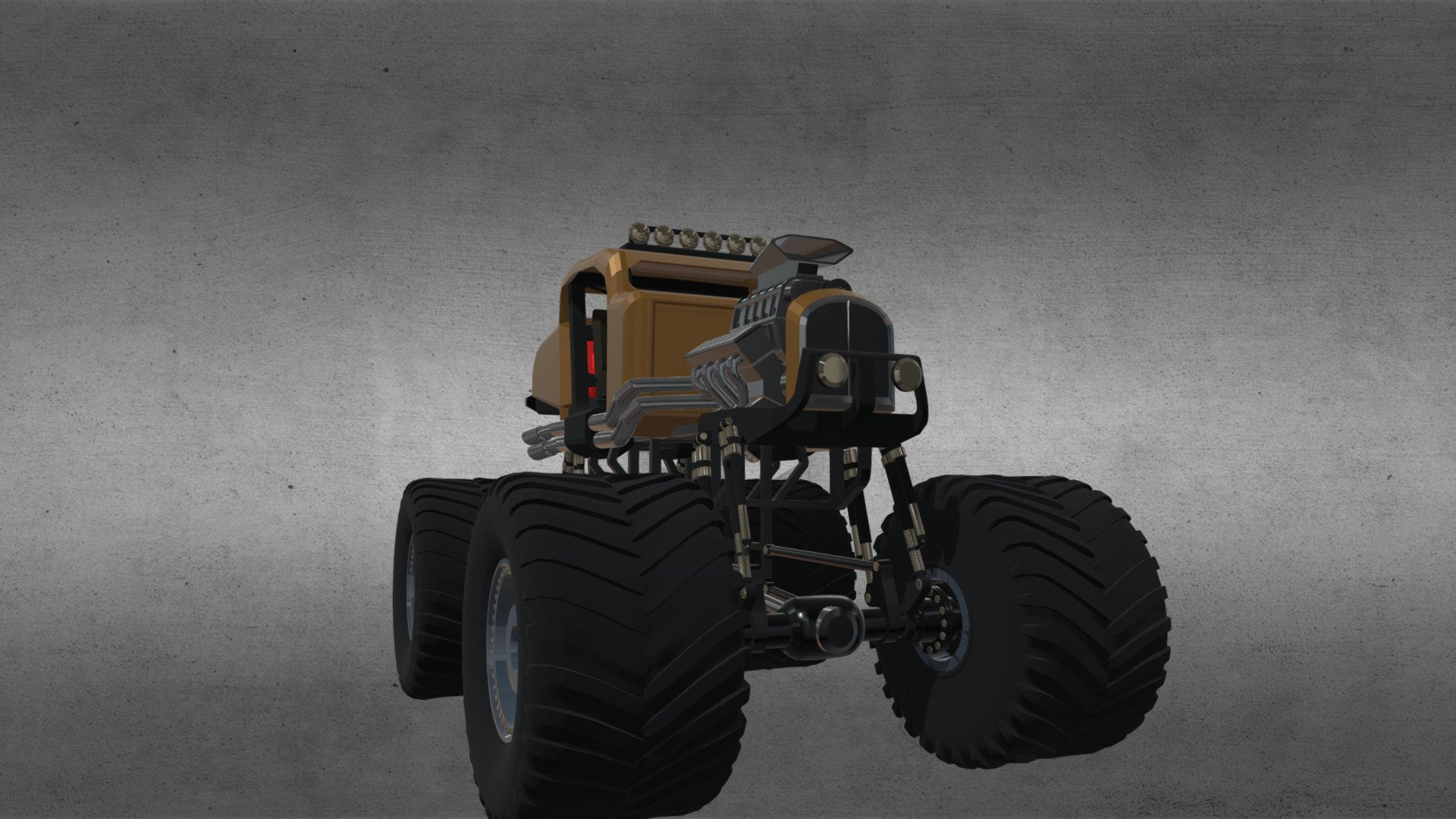monster truck_1 - 3D model by Giroshiba [c68a8f3] - Sketchfab