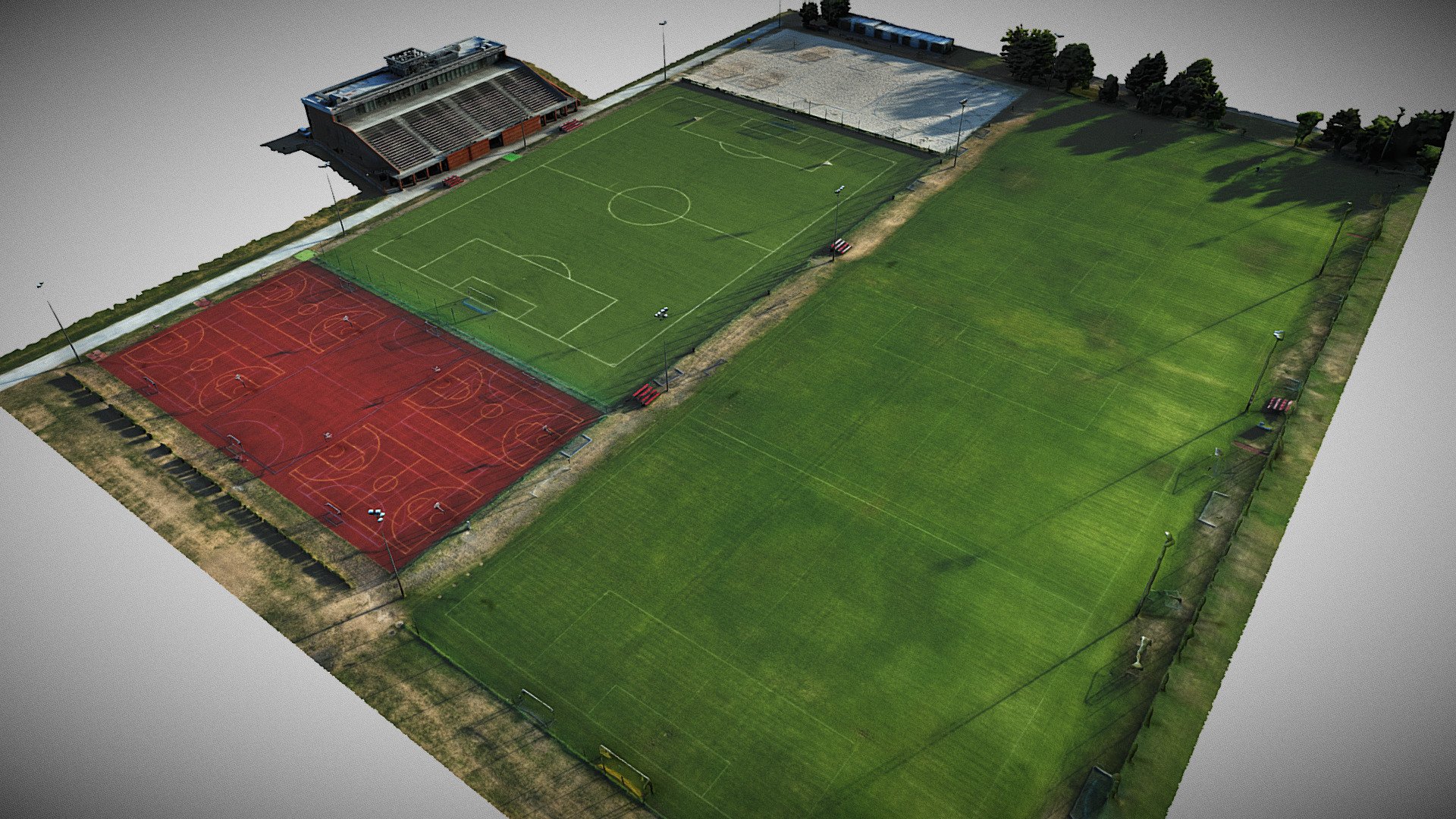 Sport club near Wroclaw - Download Free 3D model by Siarhei Palishchuk ...