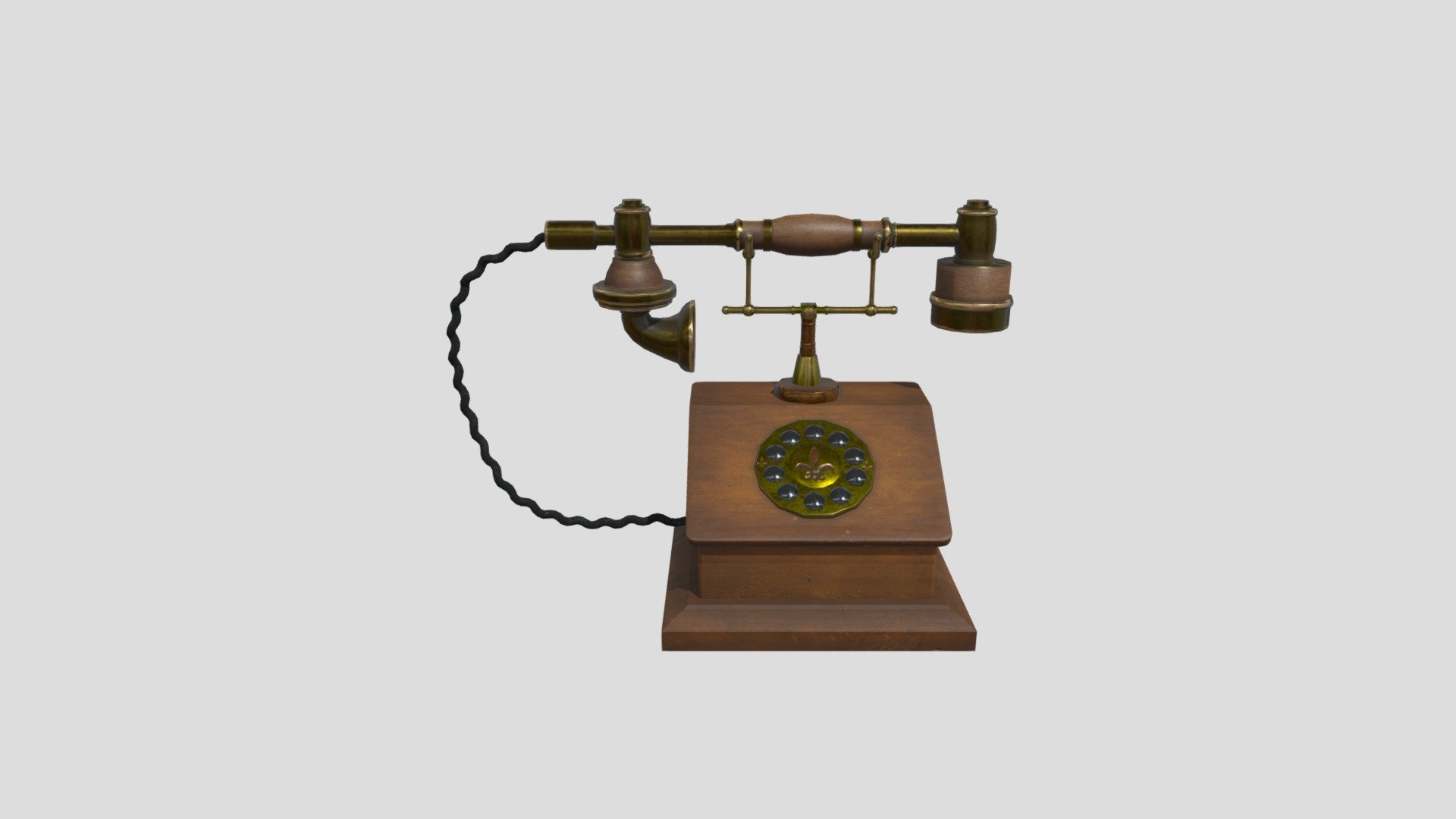 Telephone - 3D model by s10814121 [c68b99d] - Sketchfab