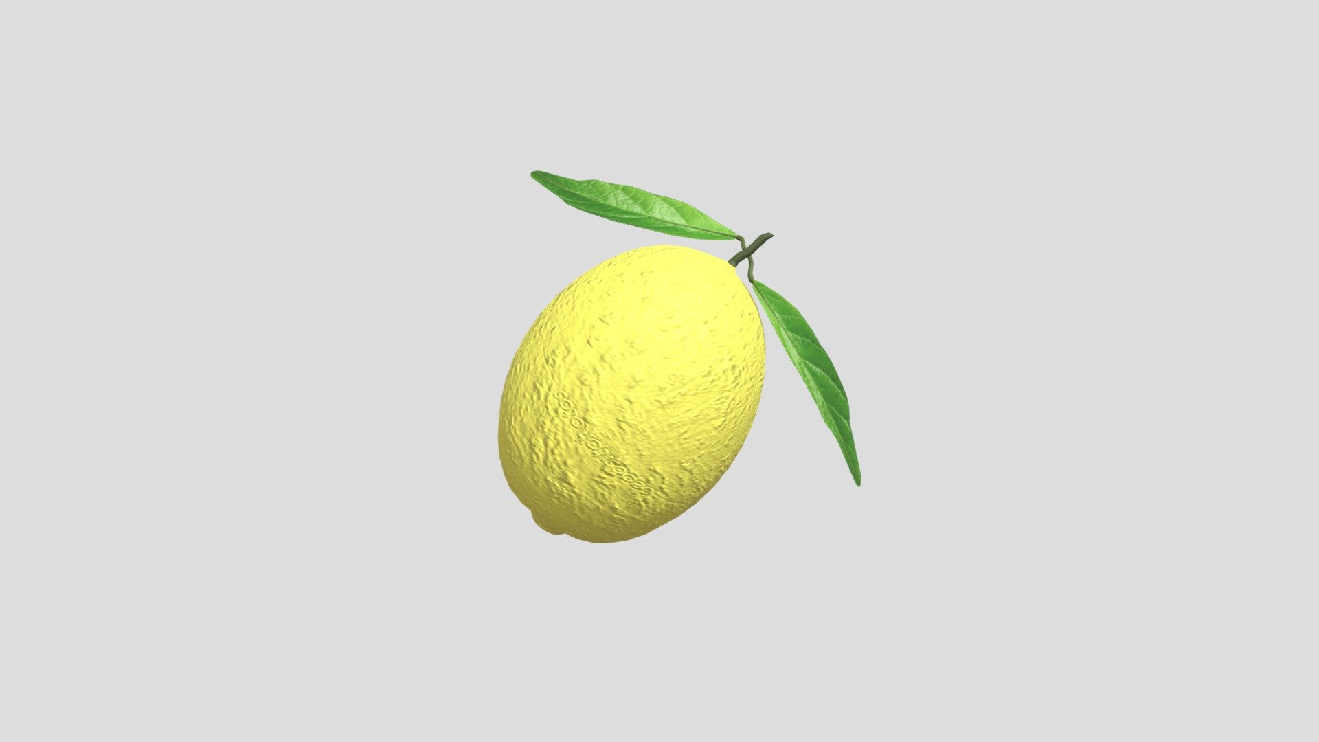 Lemon - 3D model by SabrinaAurelius [c68cc5e] - Sketchfab