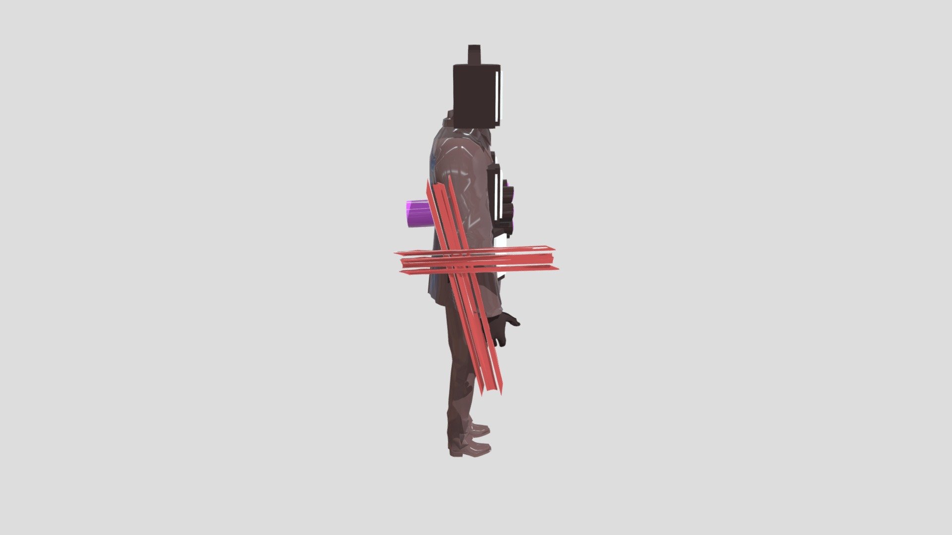 Titan TV man new model looks like a real - Download Free 3D model by ...