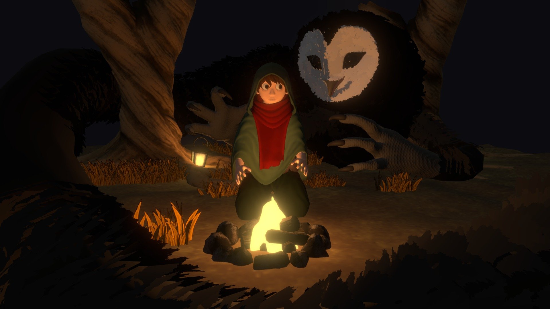 A night alone - Sketchfab Version - 3D model by Roy Fredriksz ...