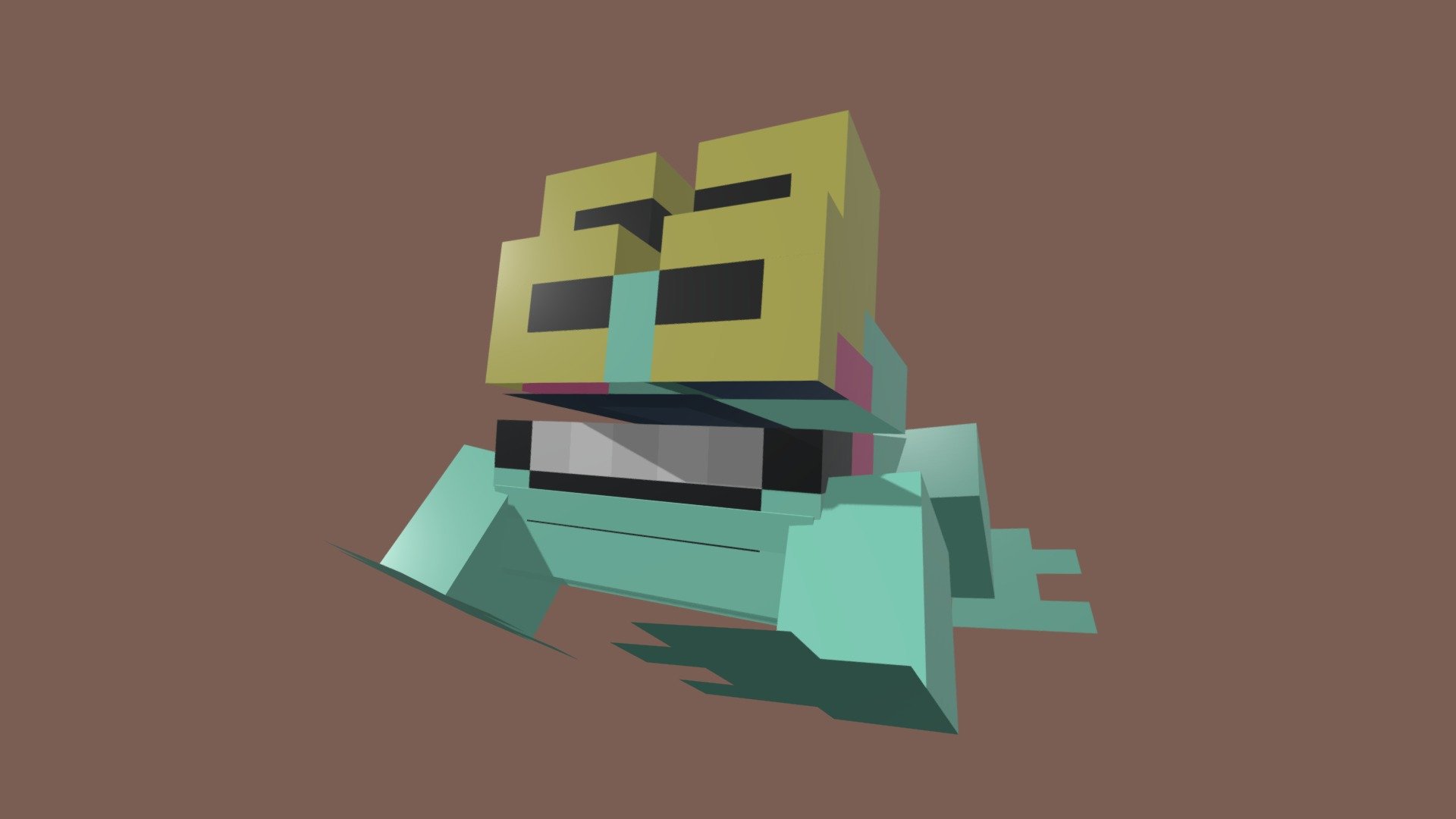 oc as a minecraft frog - 3D model by slugs_mp4 [c68e84c] - Sketchfab