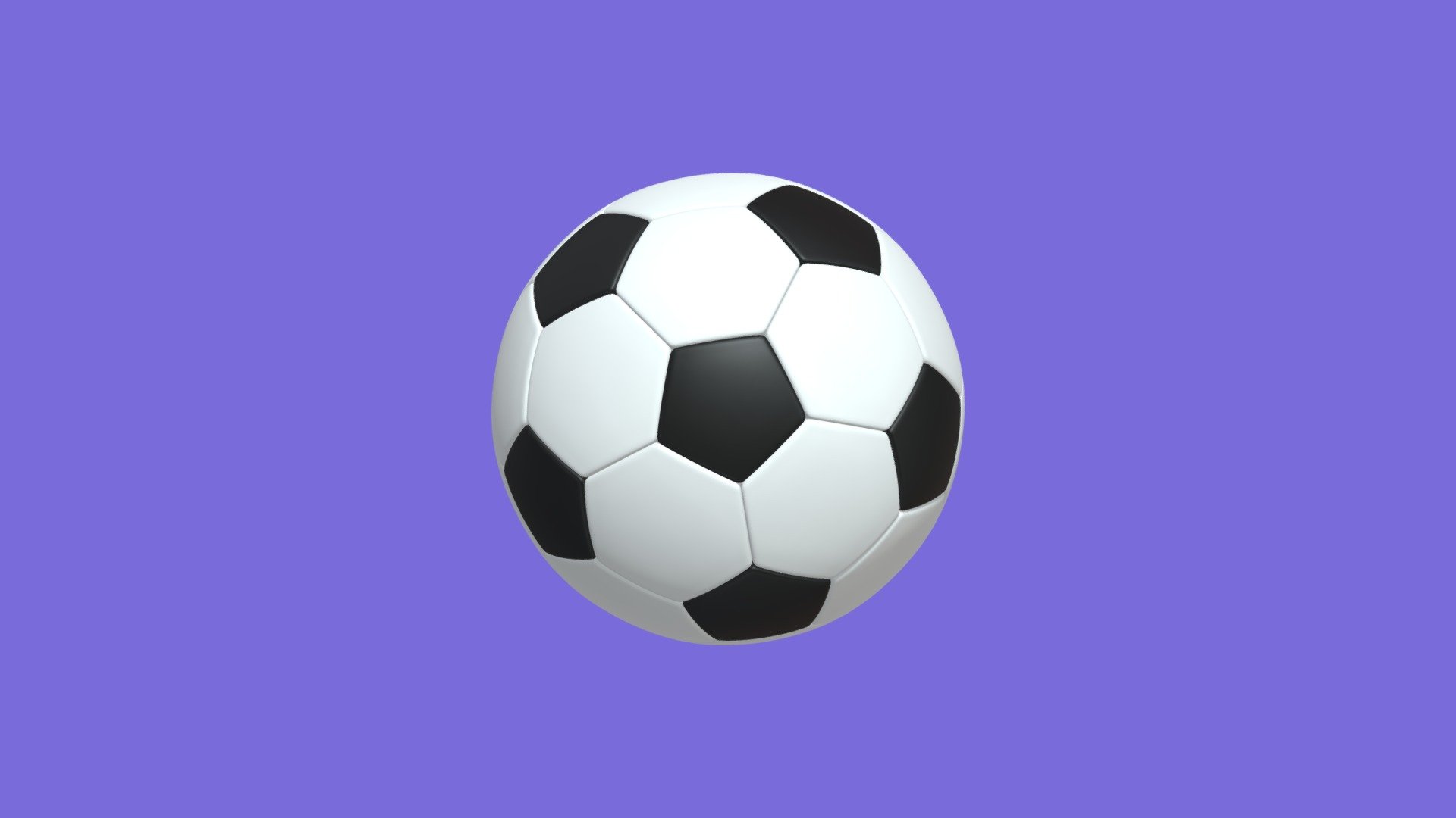 3D Football Model - 3D model by tiger29pk [c68ed6e] - Sketchfab