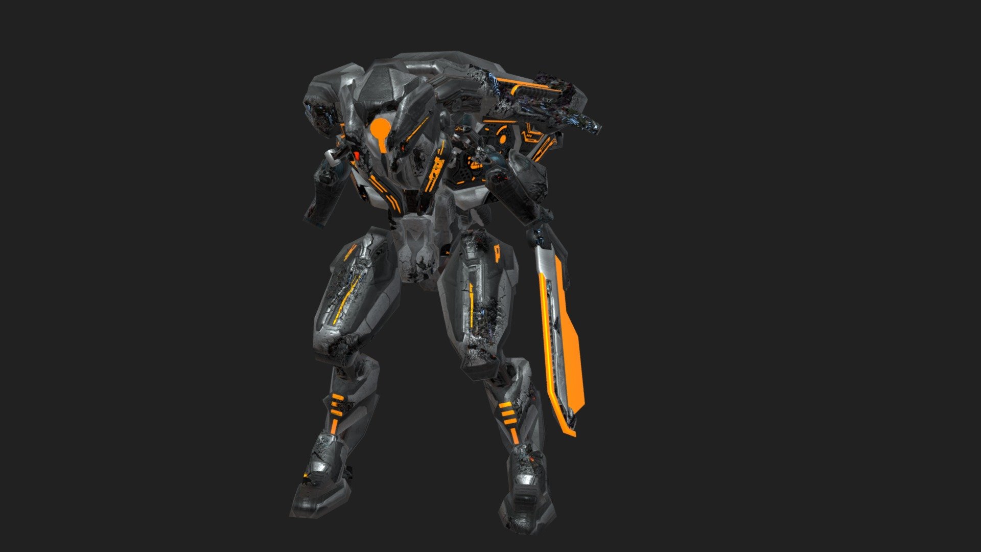 Sentinel Knight Damage Minor - 3D model by Stephen West (@stephenbrooks ...