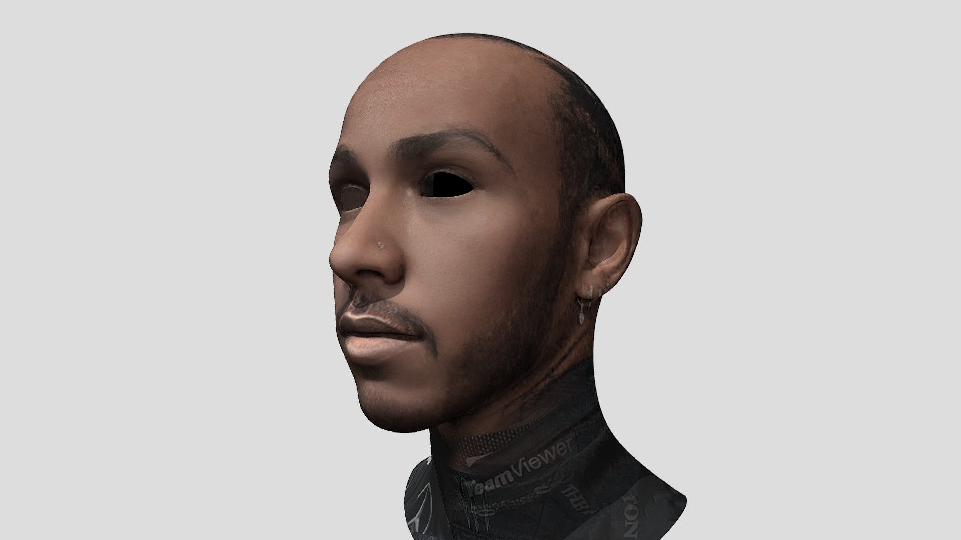 Lewis Hamilton Head - Download Free 3D model by Sroxyn [c69461d ...