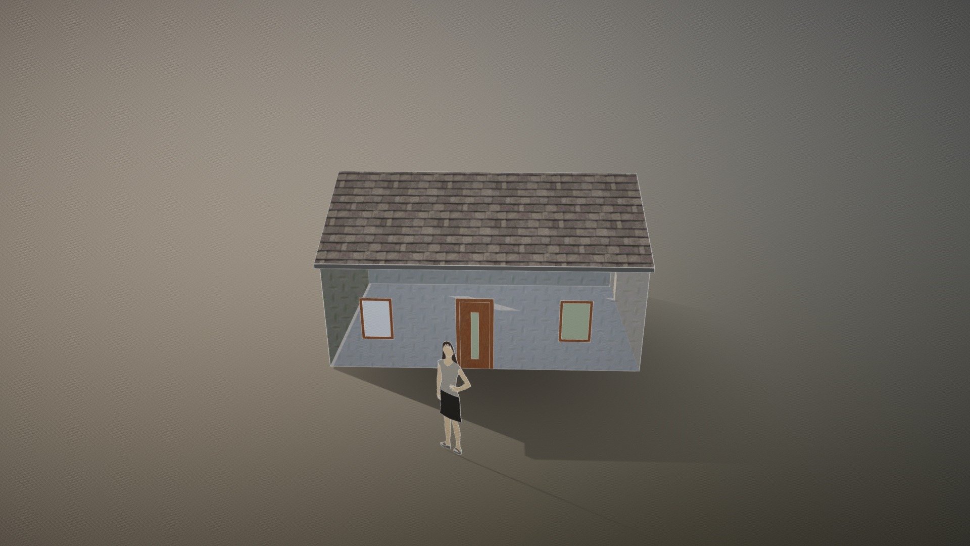House type - 3D model by santiago.ireland [c69635f] - Sketchfab