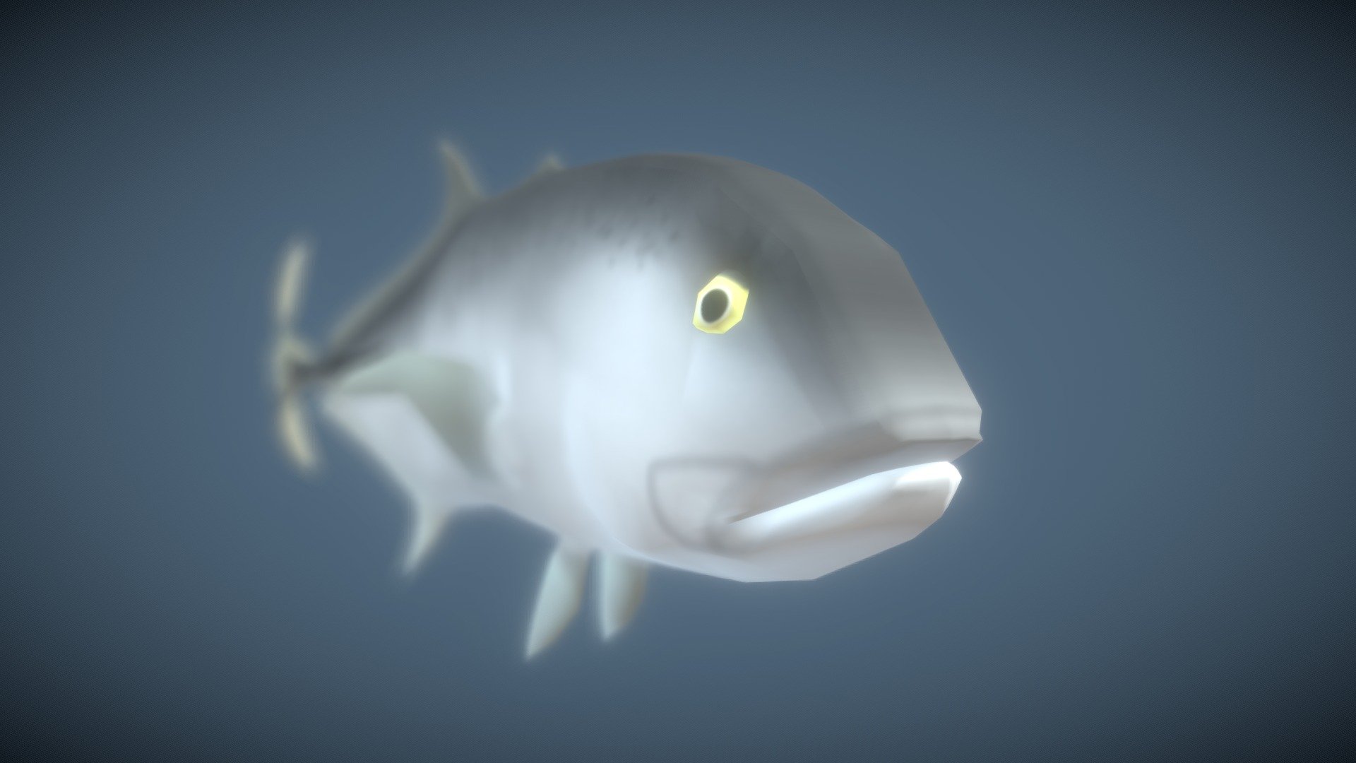 Giant Trevally - 3D model by CatfishYAY [c69a78f] - Sketchfab