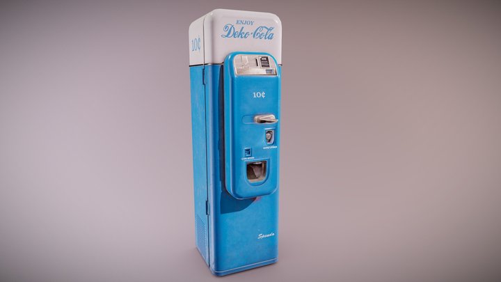 Soda-machine 3D models - Sketchfab