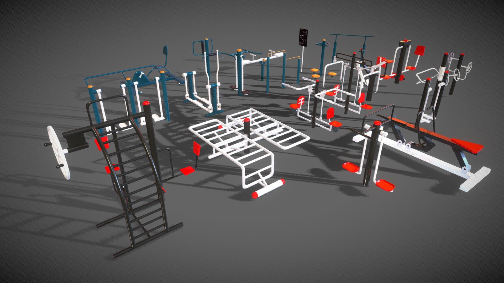 Playground Tool - Buy Royalty Free 3D model by vustudios [c69ae7c ...