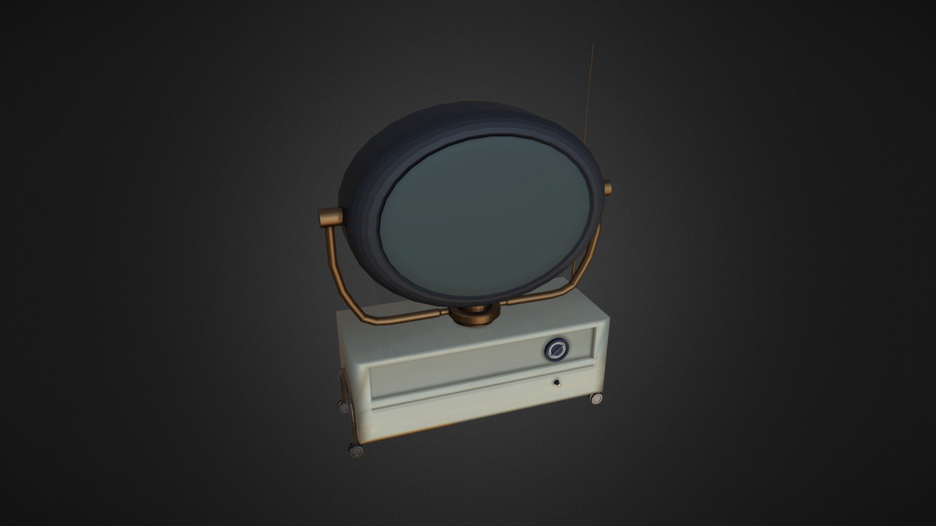Retro TV Stylized - 3D model by therambuka [c69b73e] - Sketchfab