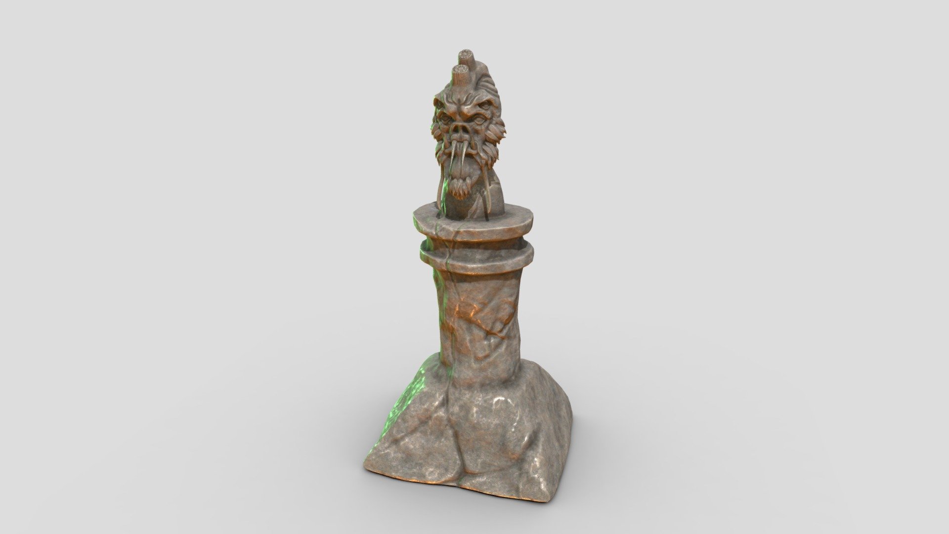 Alien Head Statue - 3D model by AdamHead [c69bf00] - Sketchfab