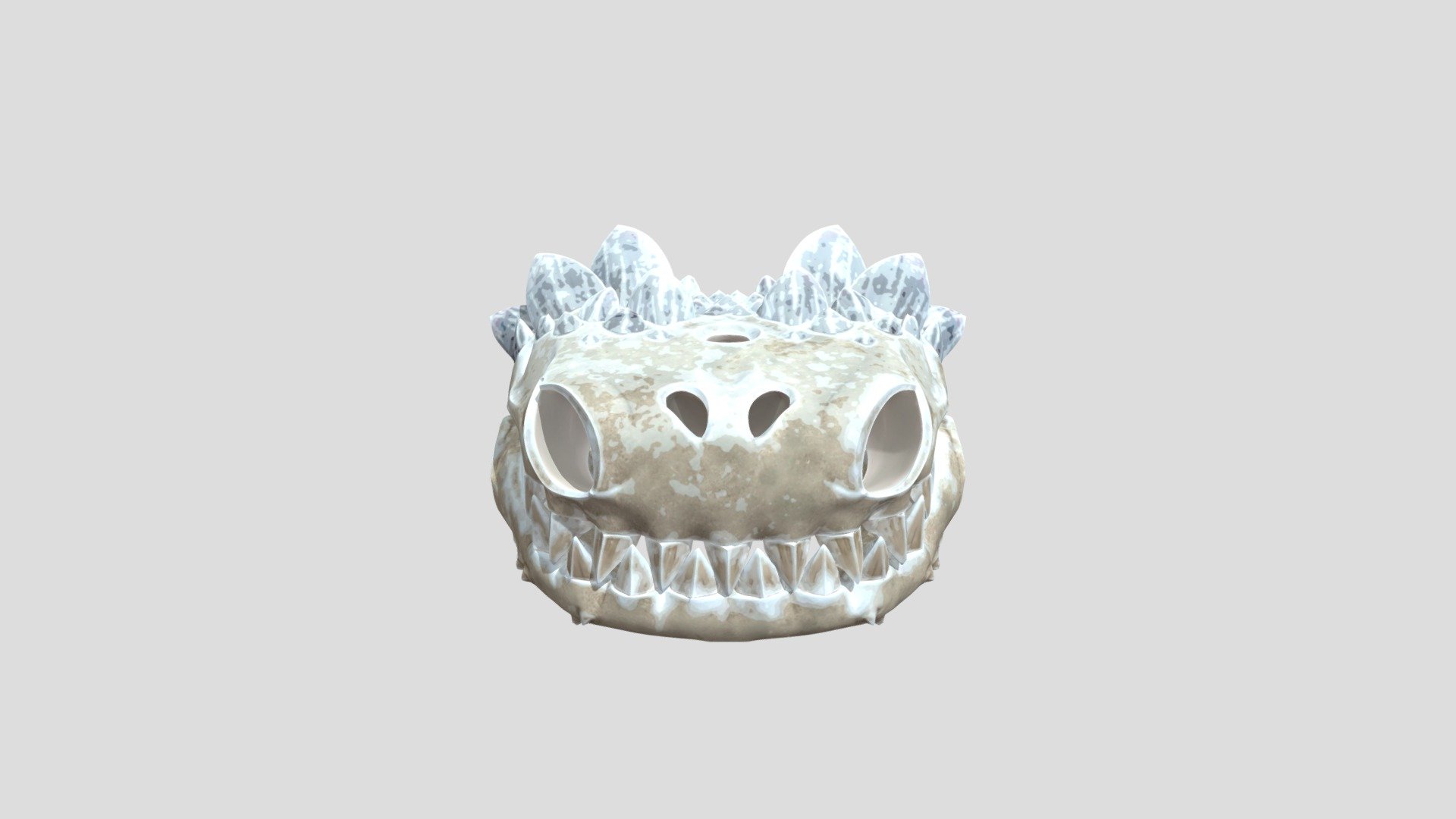 Klombo Skull 3d Model By Cradle Of The Cube Observer Terminator