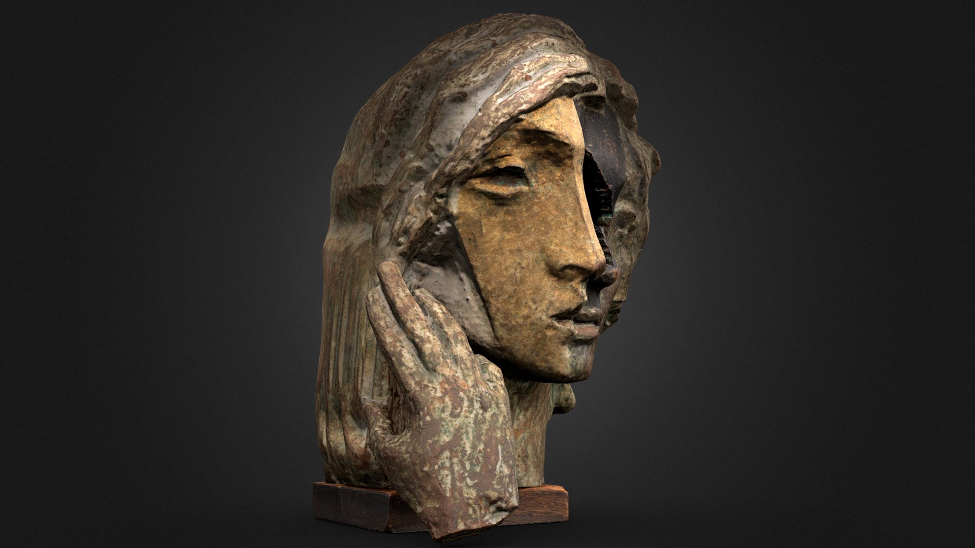 Varjo kasvoilla - Shadow on the Face - Download Free 3D model by Turku ...