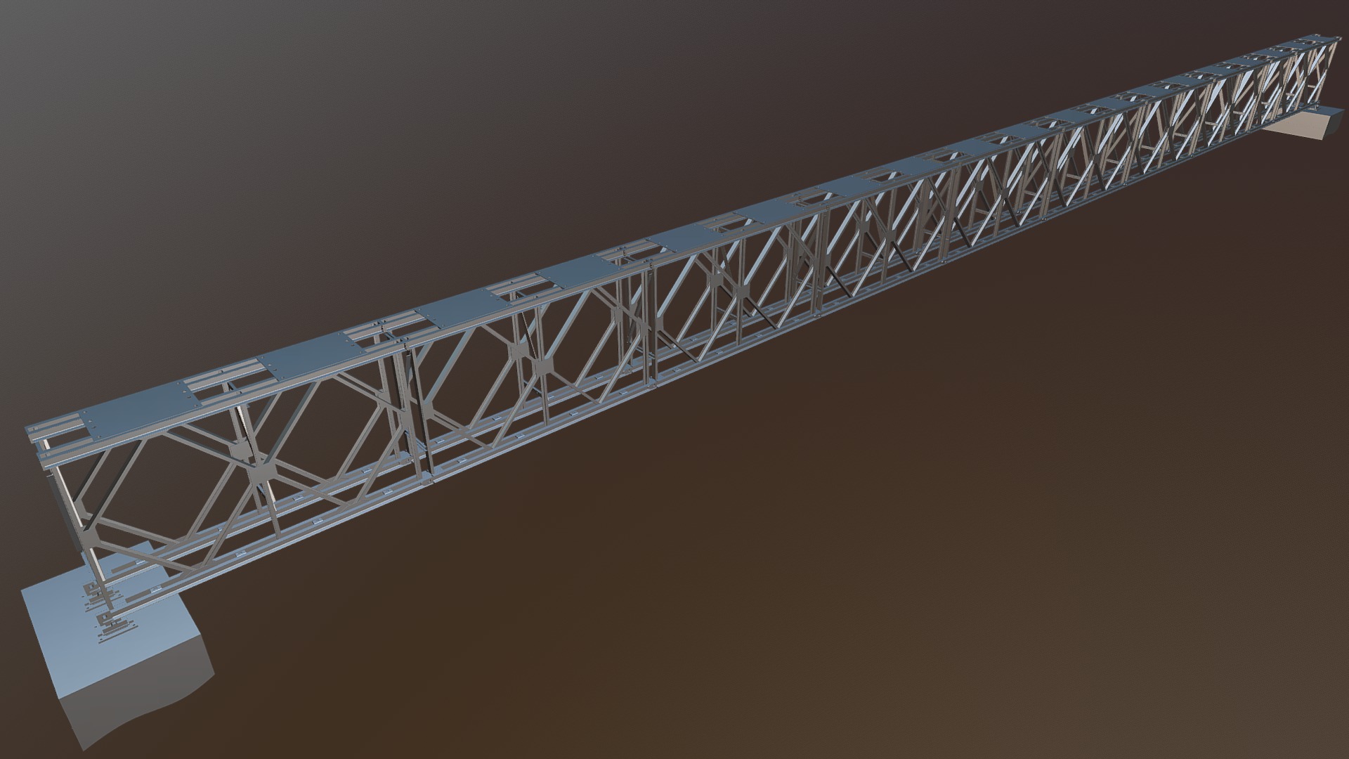 9.5 Bay (140ft) MU Utility Truss - 3D model by Sunbelt Rentals ...