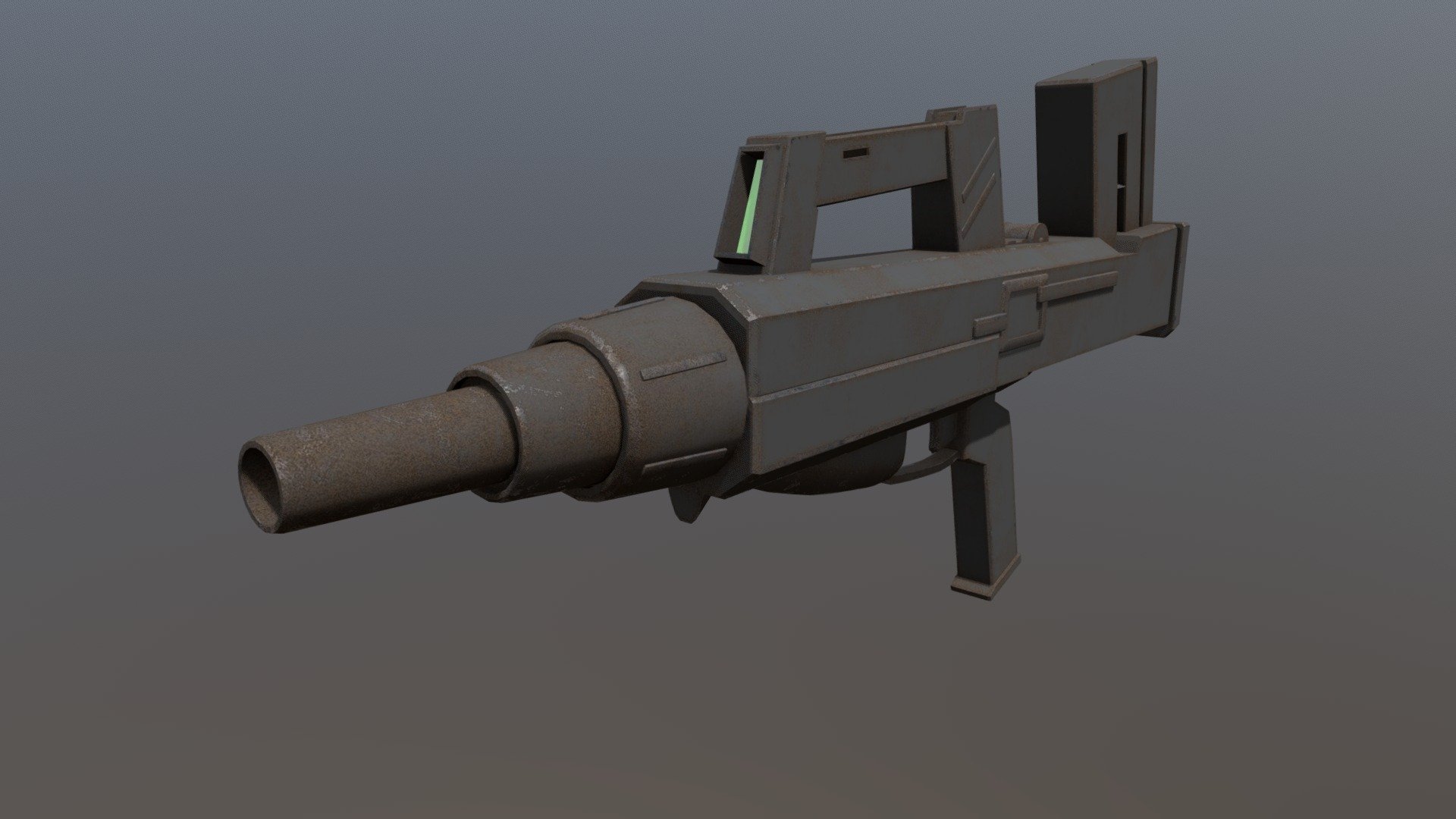 HWF-GMG·MG79-90mm Bullpup Machine Gun - 3D model by Caboose3d [c6a05be ...