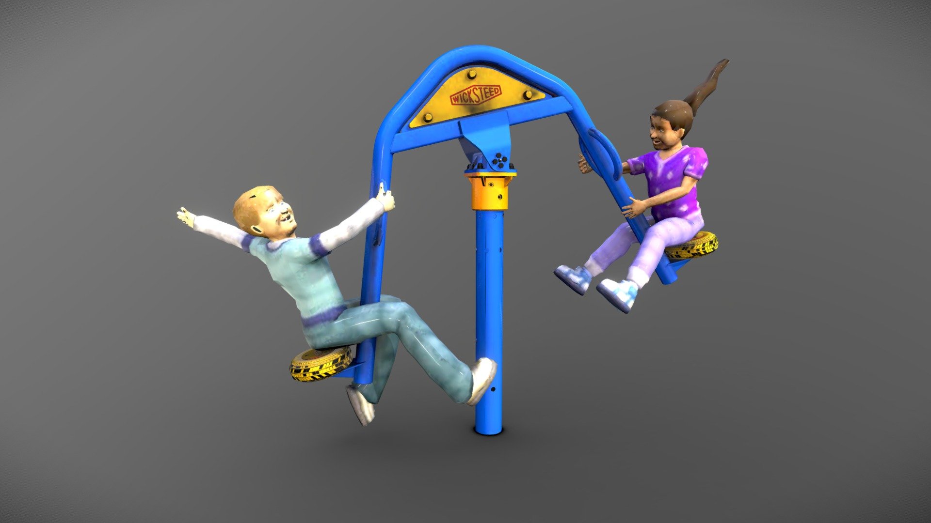 Spin A Bounce - 3D model by pcox [c6a07c5] - Sketchfab