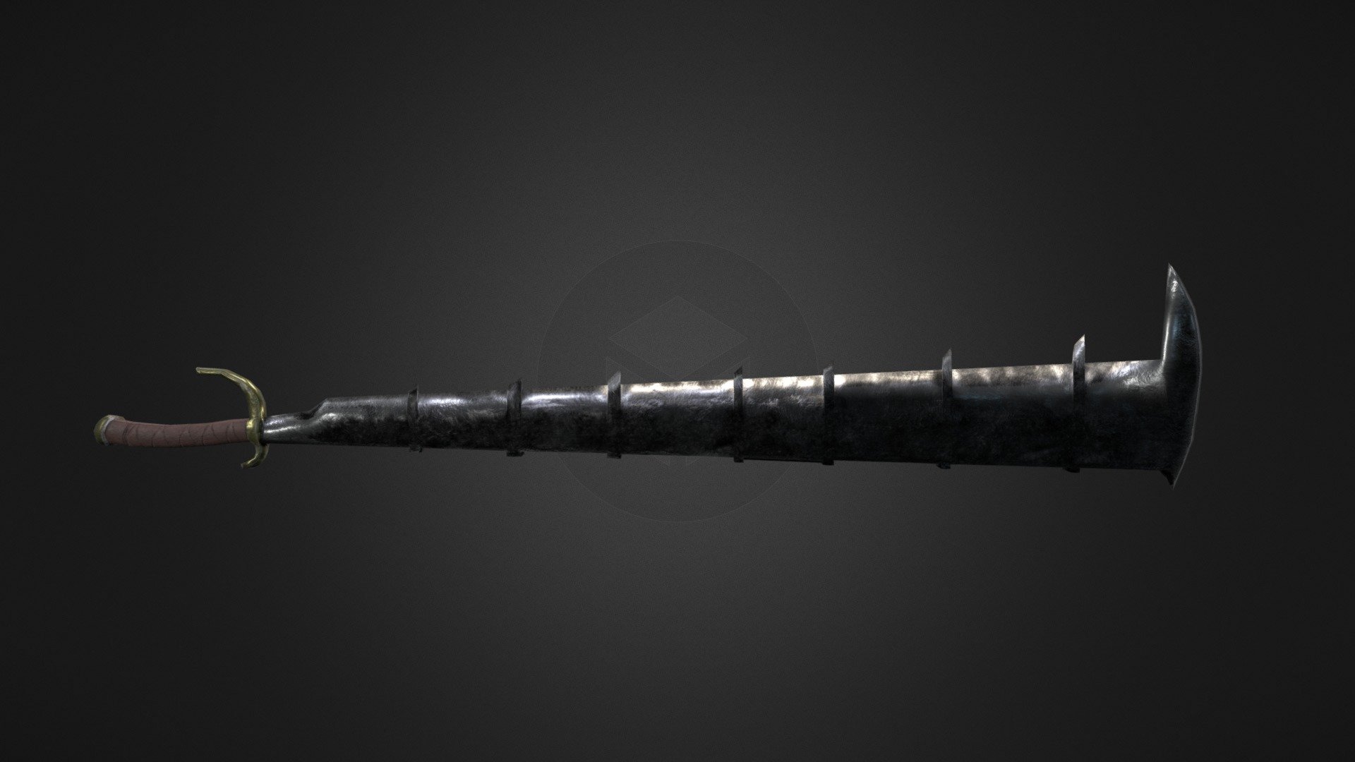 my first sword ever - 3D model by Zelazo [c6a2900] - Sketchfab