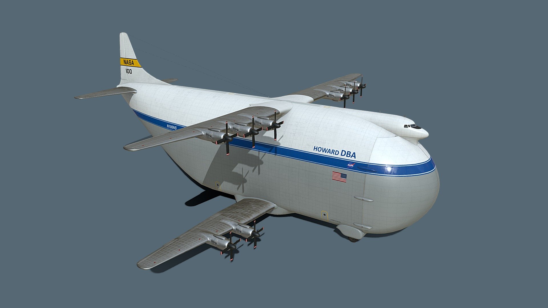 Howard DH-100 DBA - Buy Royalty Free 3D model by Tim Samedov ...