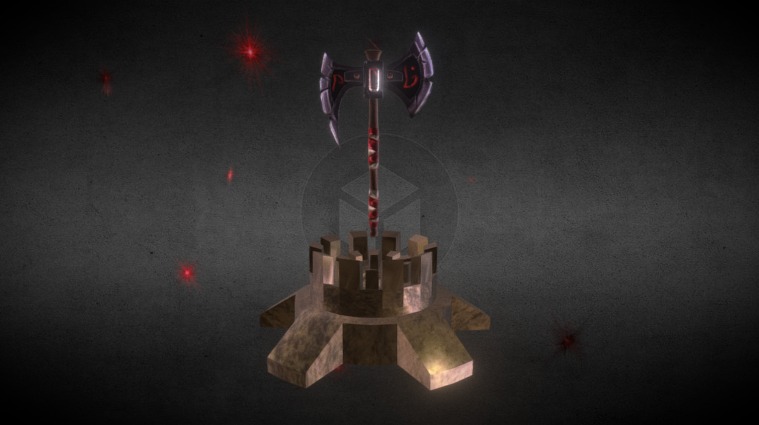 Dota 2 Axe Weapon - 3D model by BrotherLouie [c6a4257] - Sketchfab