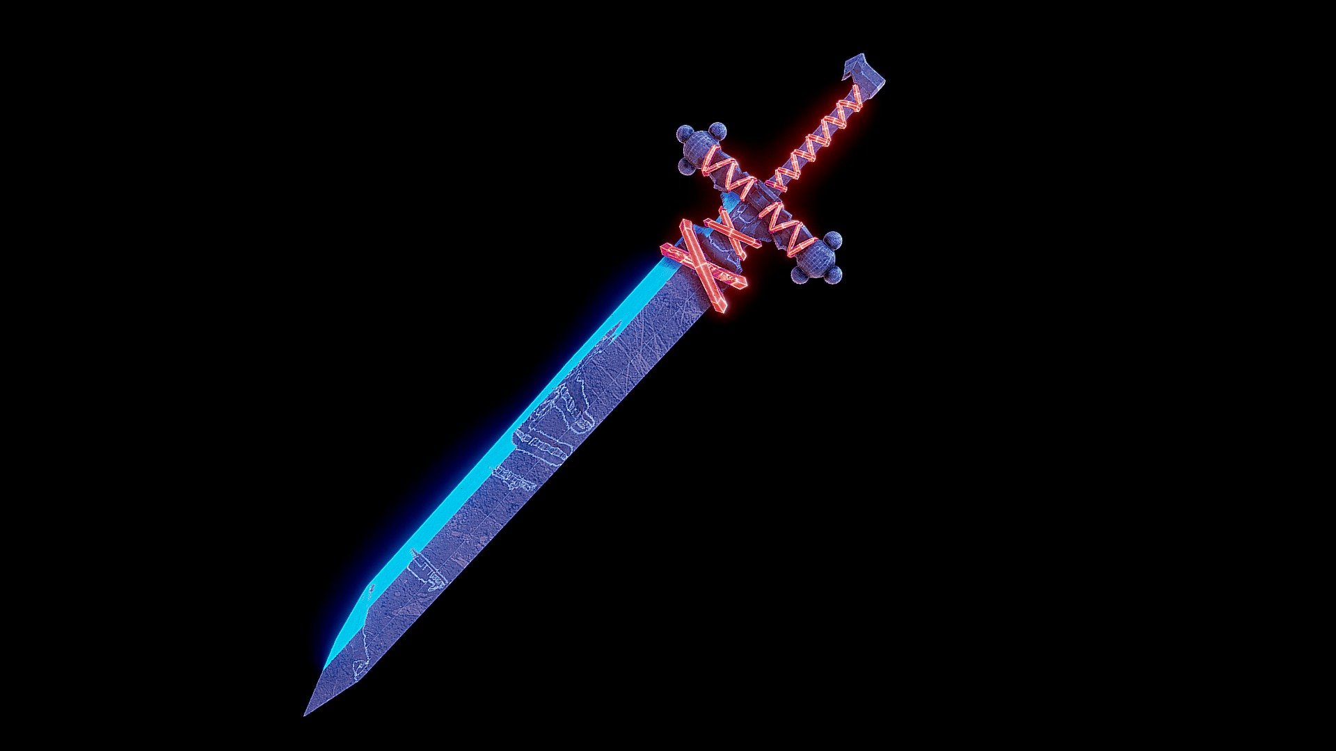 onyx blade - 3D model by RIcky_Technical_Arts [c6a49dc] - Sketchfab