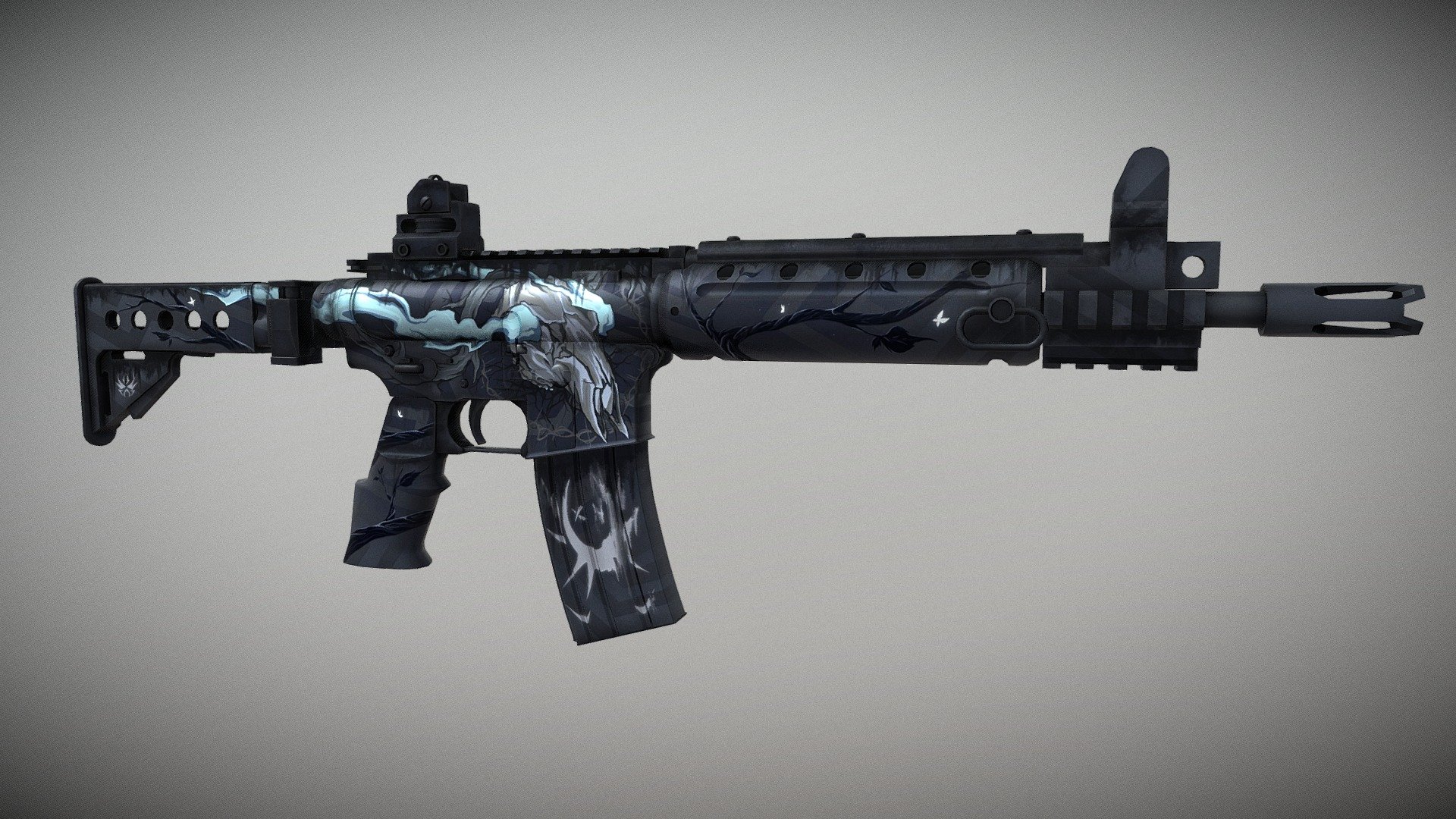 LR300 | 黑暗力量 - 3D model by MoxxiBronson [c6a5880] - Sketchfab