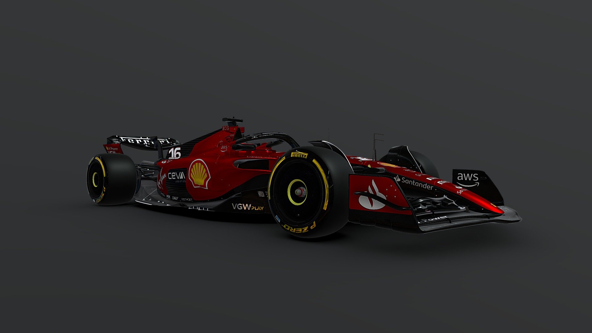 F1 2023 Ferrari SF23 S2 - Download Free 3D model by MattsActuallyUsefulModels [c6a6000] - Sketchfab