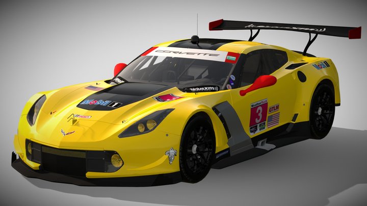 Corvette-c7 3D models - Sketchfab