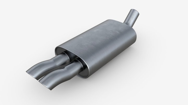 Muffler 3D models - Sketchfab