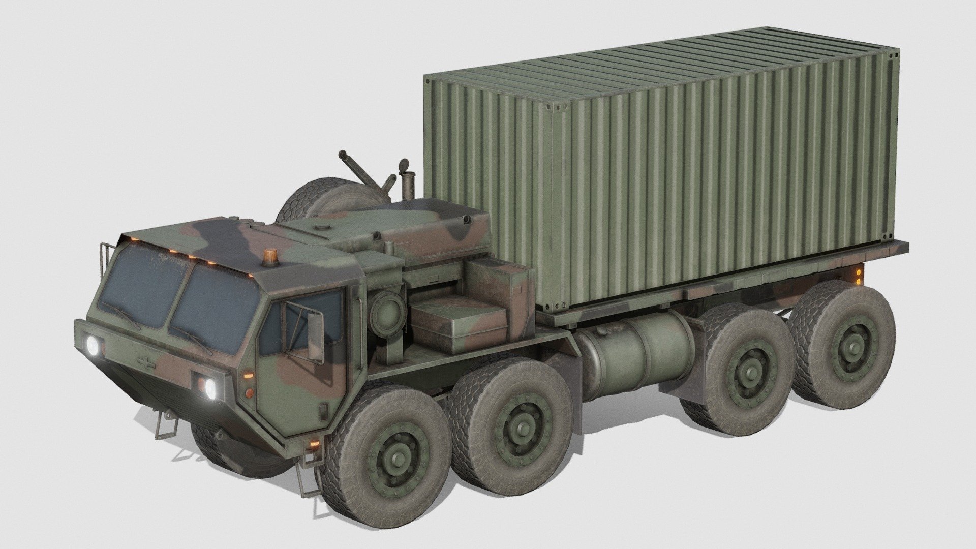 Heavy Expanded Mobility Tactical Truck - Buy Royalty Free 3D model by ...