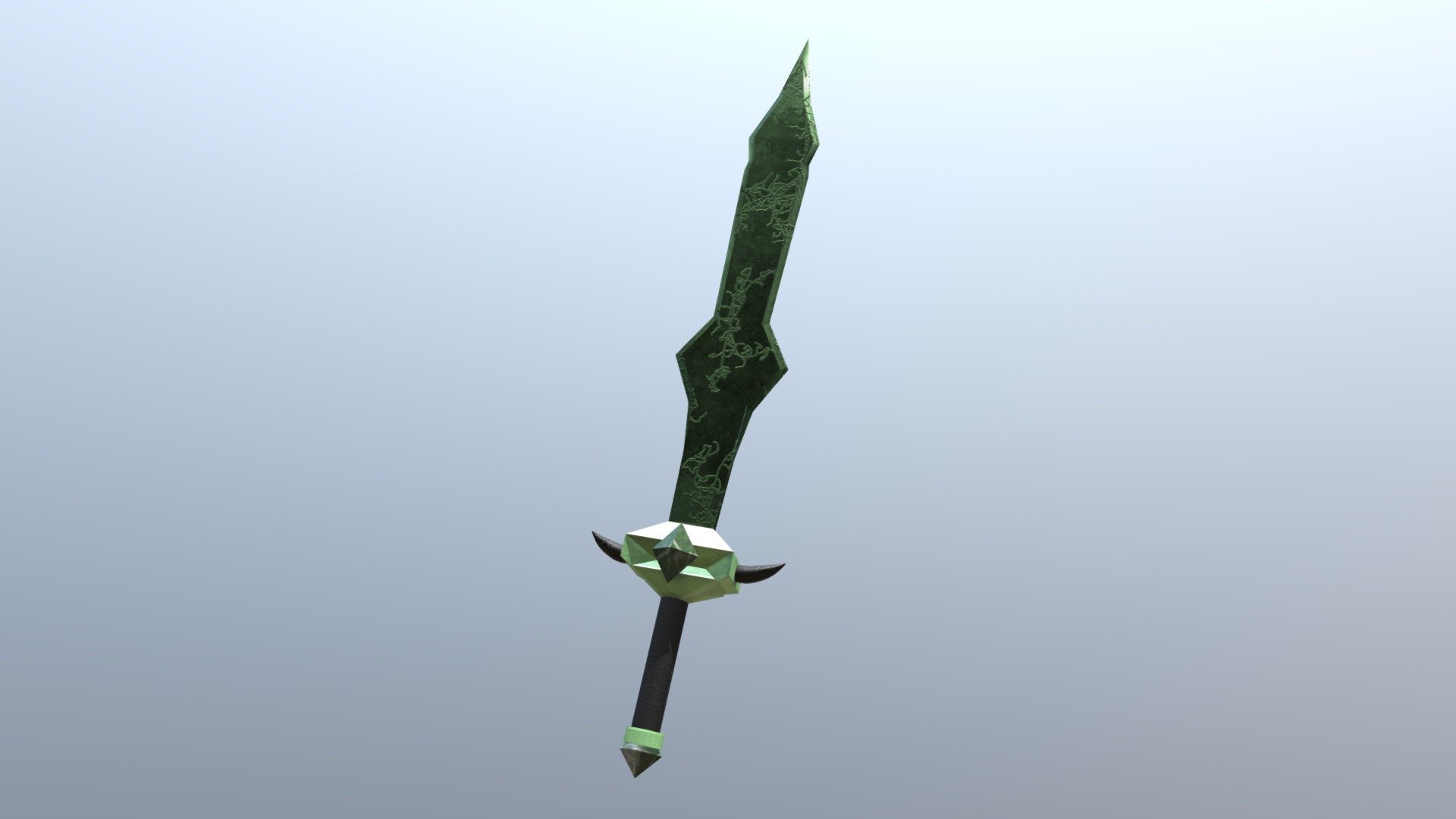 Nature Sword - 3D model by mikaeive [c6aa367] - Sketchfab