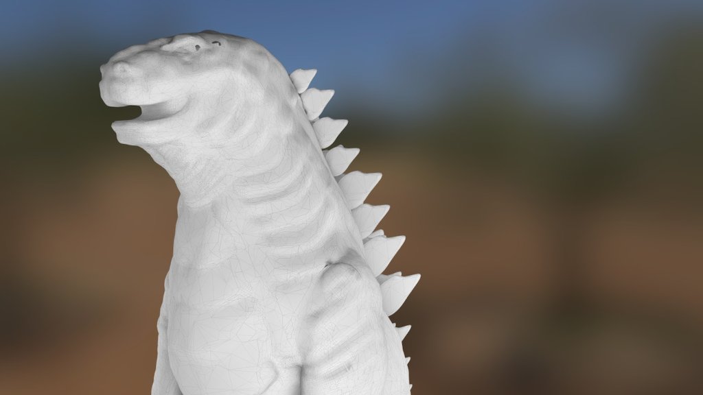Godzilla hybrid - 3D model by harzilla [c6ab298] - Sketchfab
