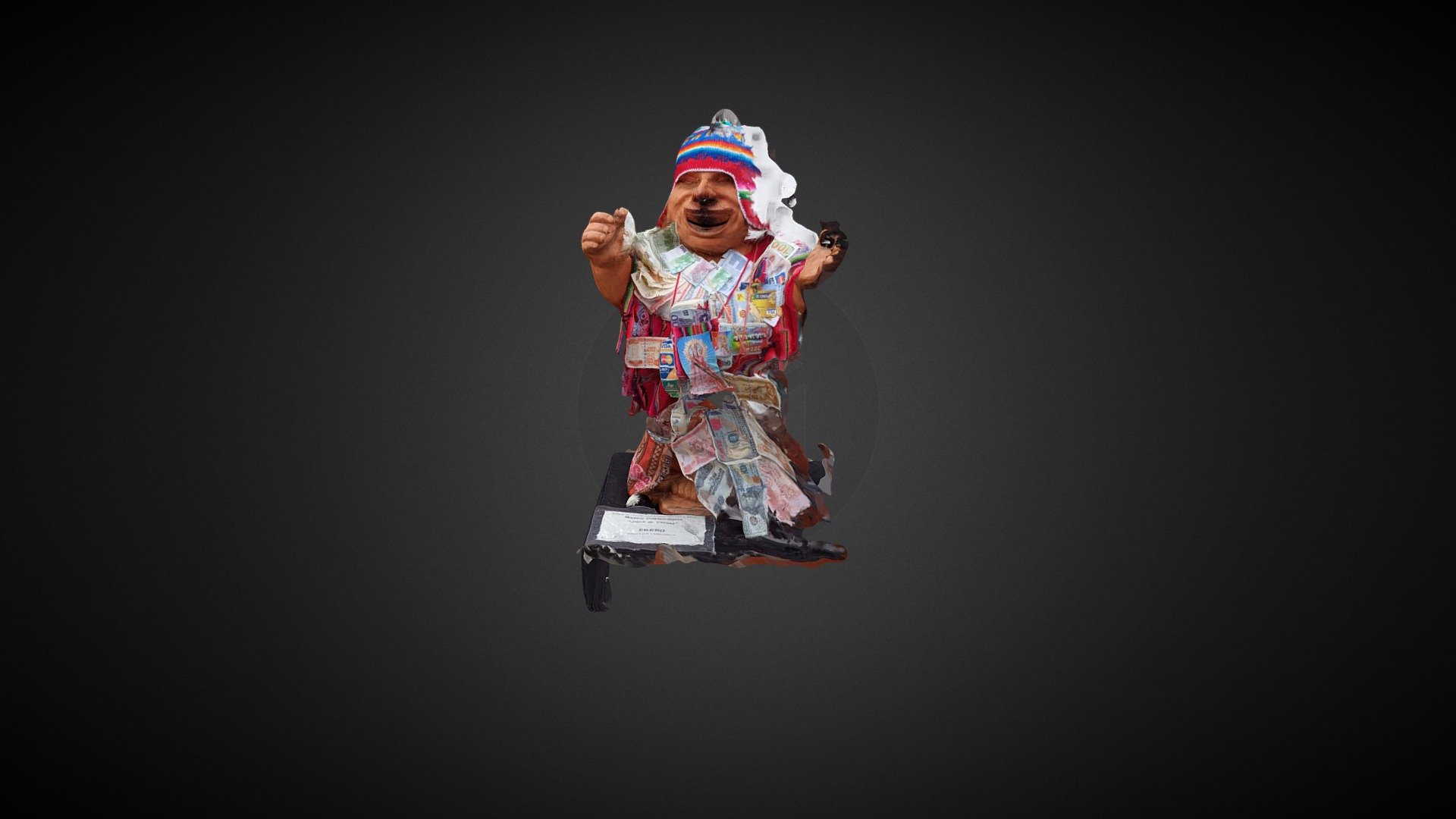 Bolivian Ekeko - 3D model by Nestor3D (@anficyon) [c6ac25e] - Sketchfab