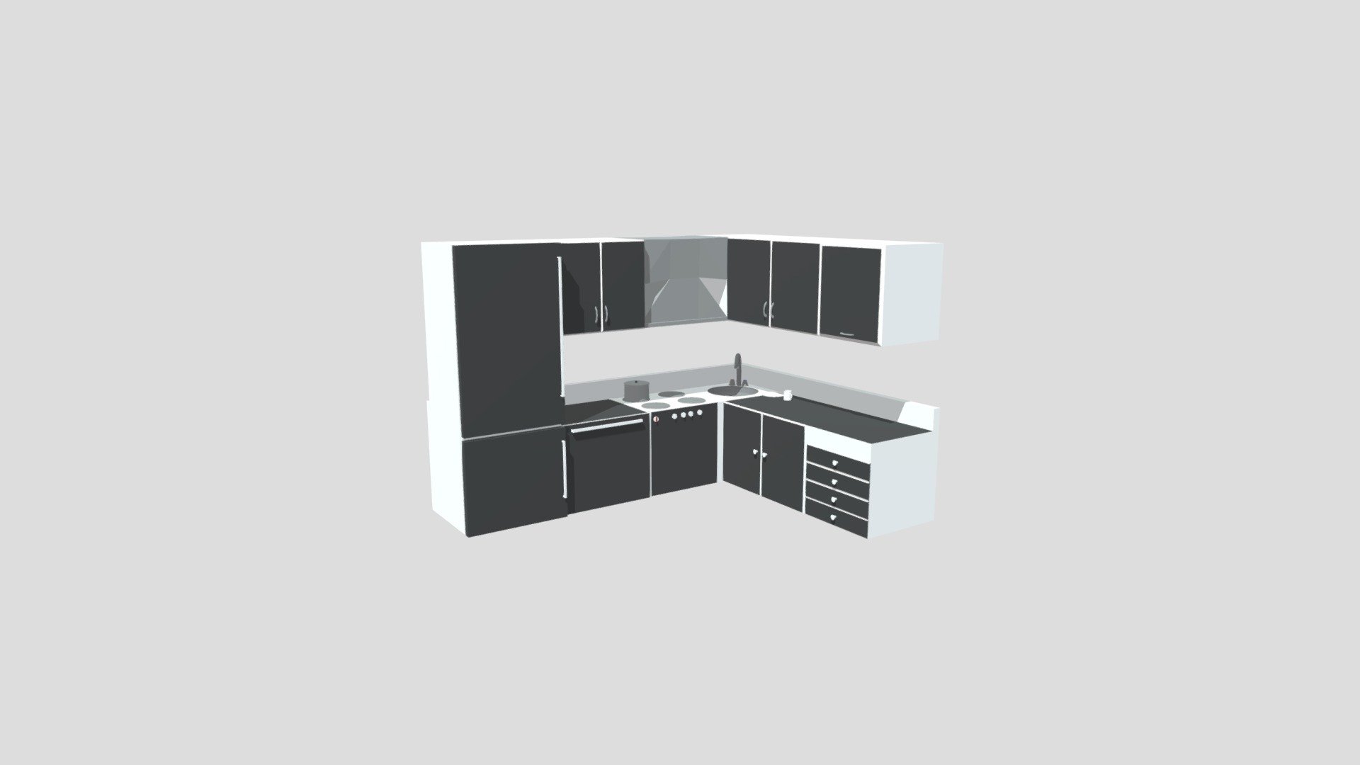 Kitchen_Pack - Download Free 3D model by EropOFF (@eropoff000) [c6aeb5e ...