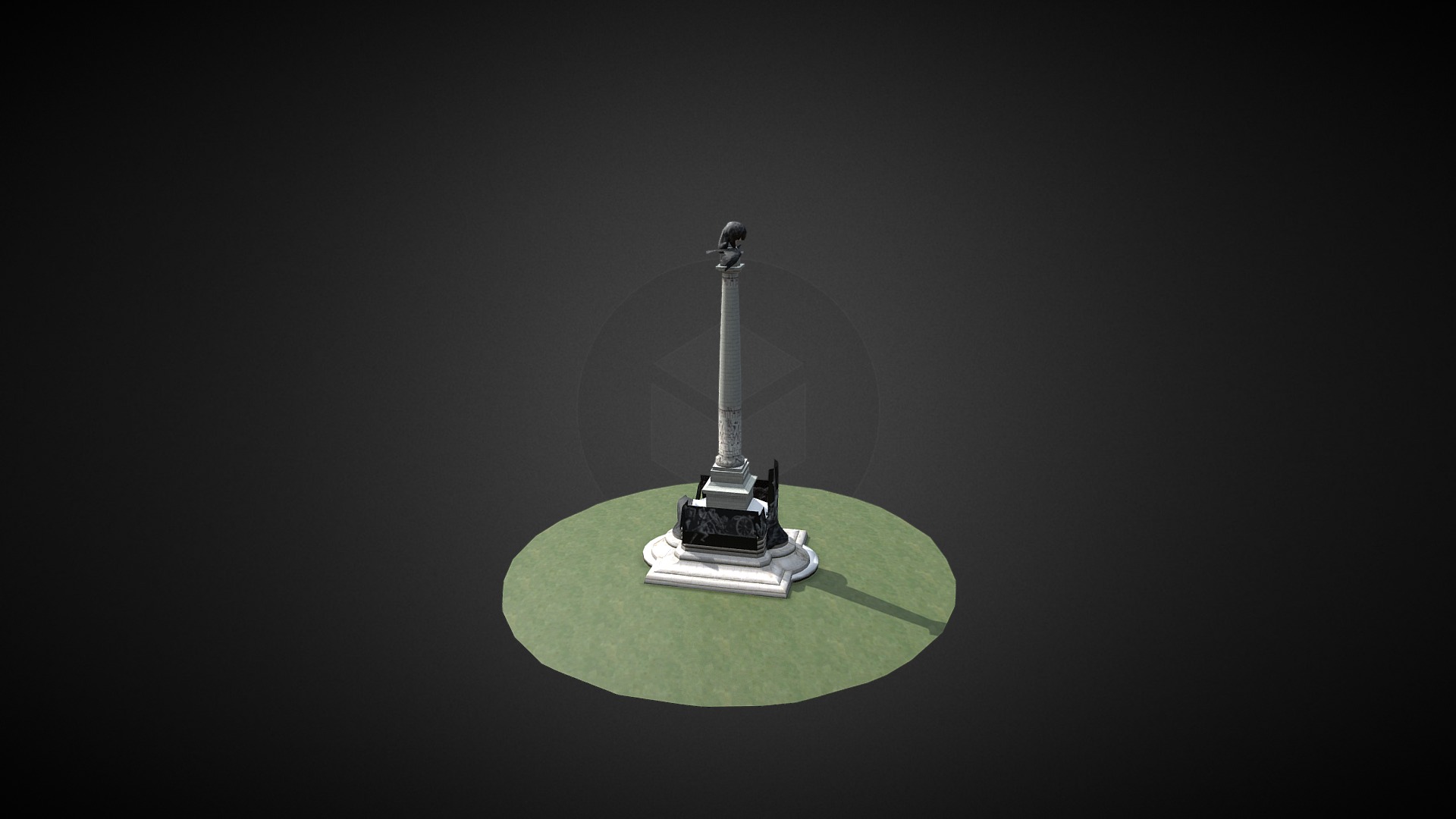 Porto - Rotunda da Boavista - 3D model by Carlos Rebelo (@crebelo ...